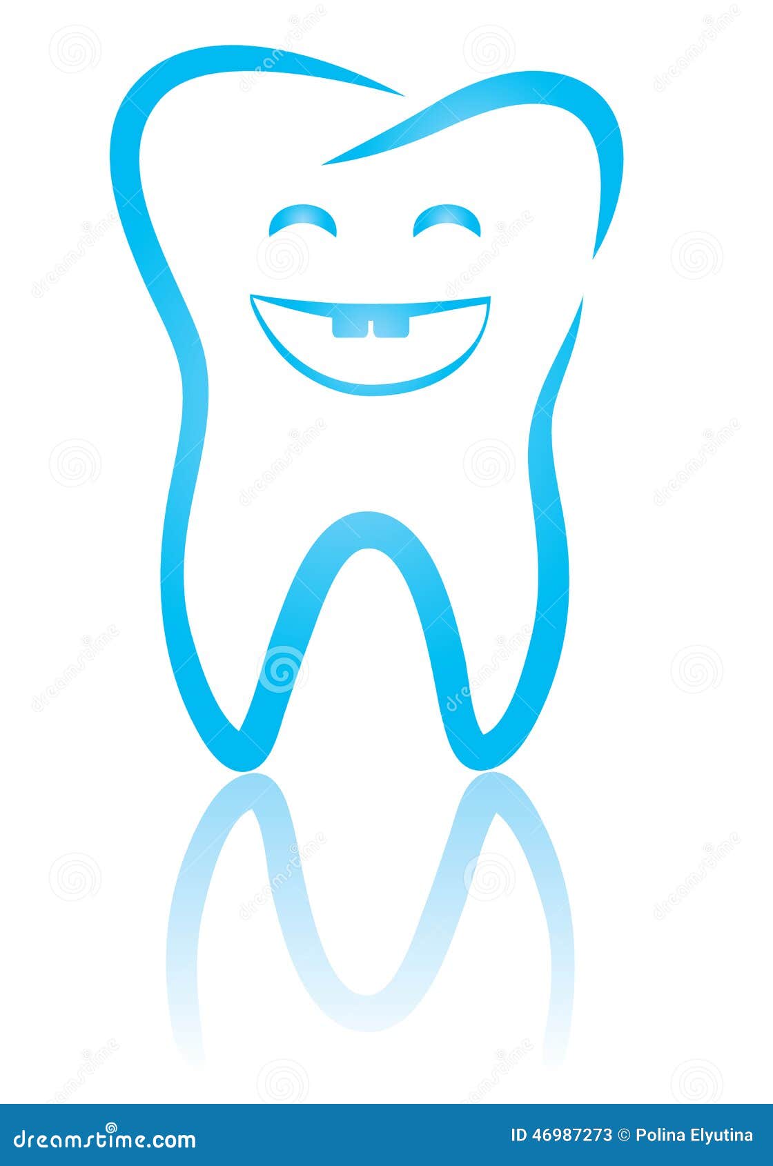 Baby Teeth Stock Vector - Image: 46987273