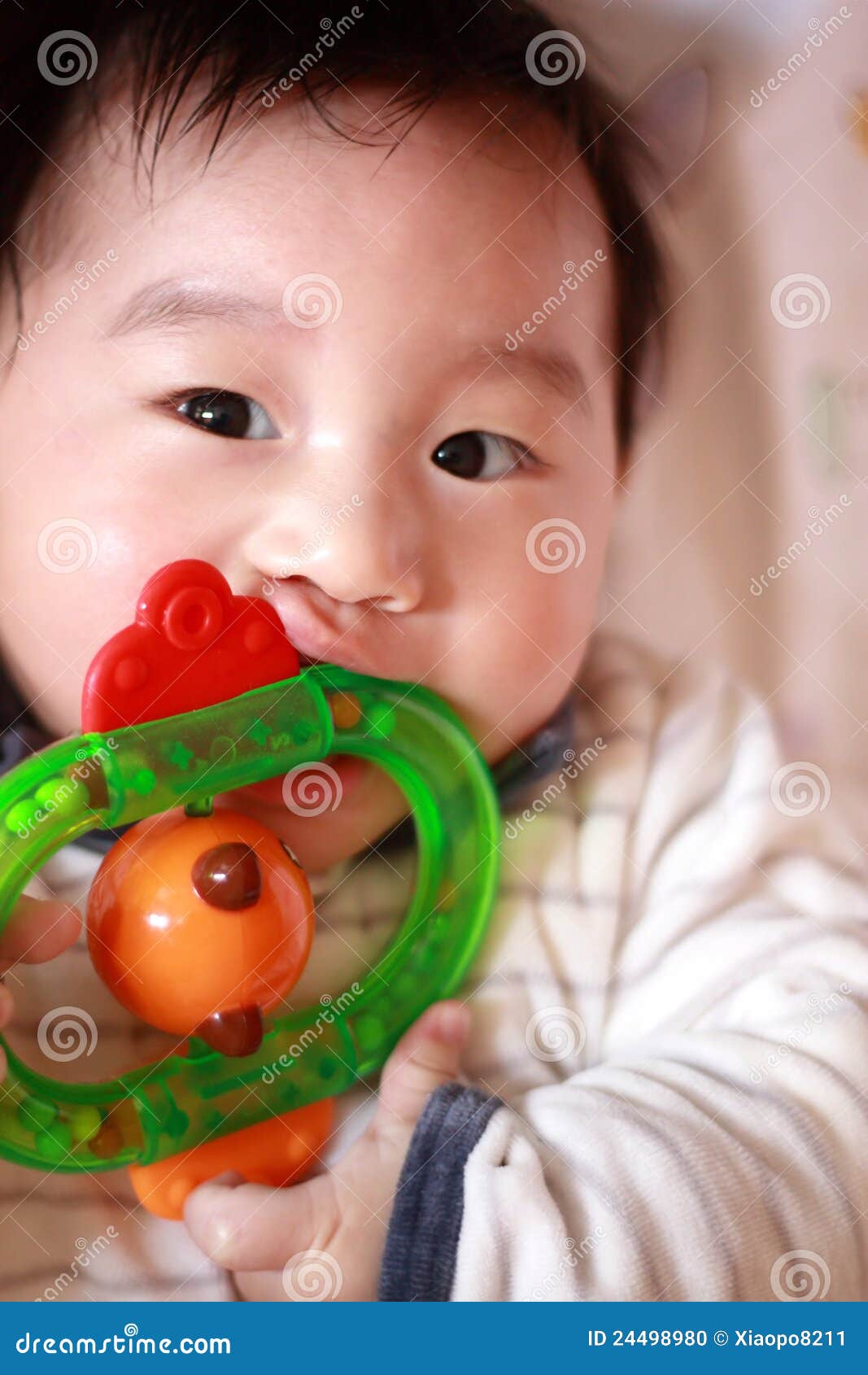 Baby teething stock photo. Image of beautiful, cute, mouth - 24498980