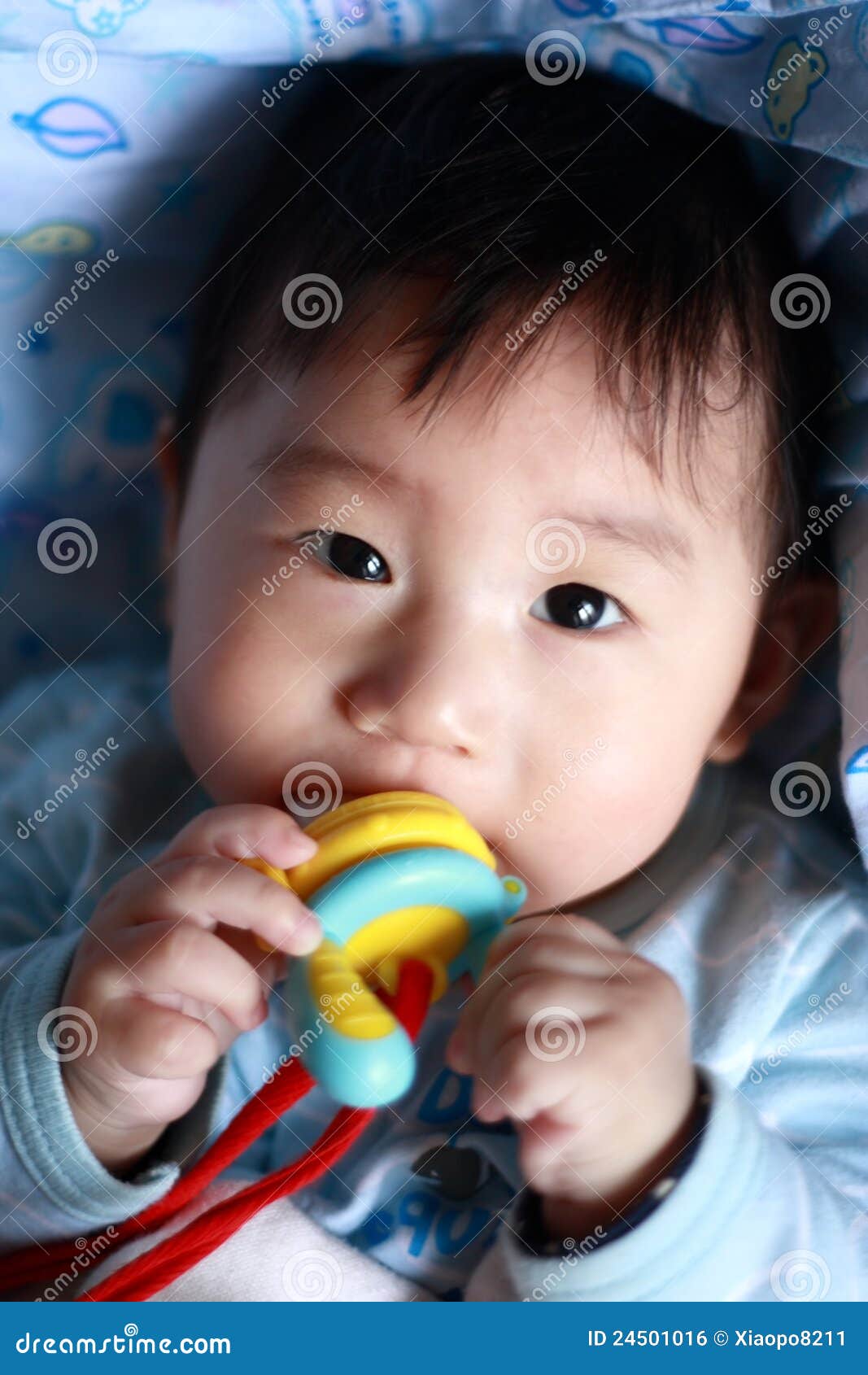 Baby teething stock photo. Image of orange, portrait - 24501016