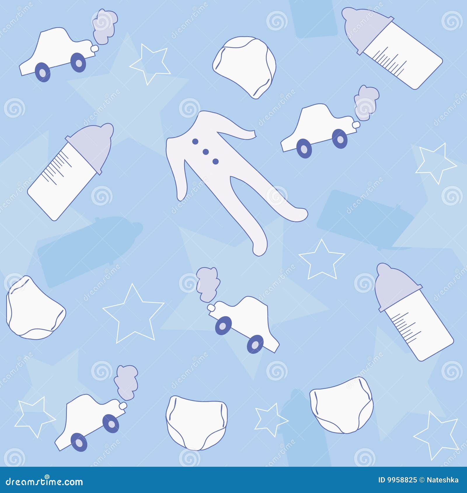 Baby Theme Background Royalty Free Stock Photo - Image: 9958825