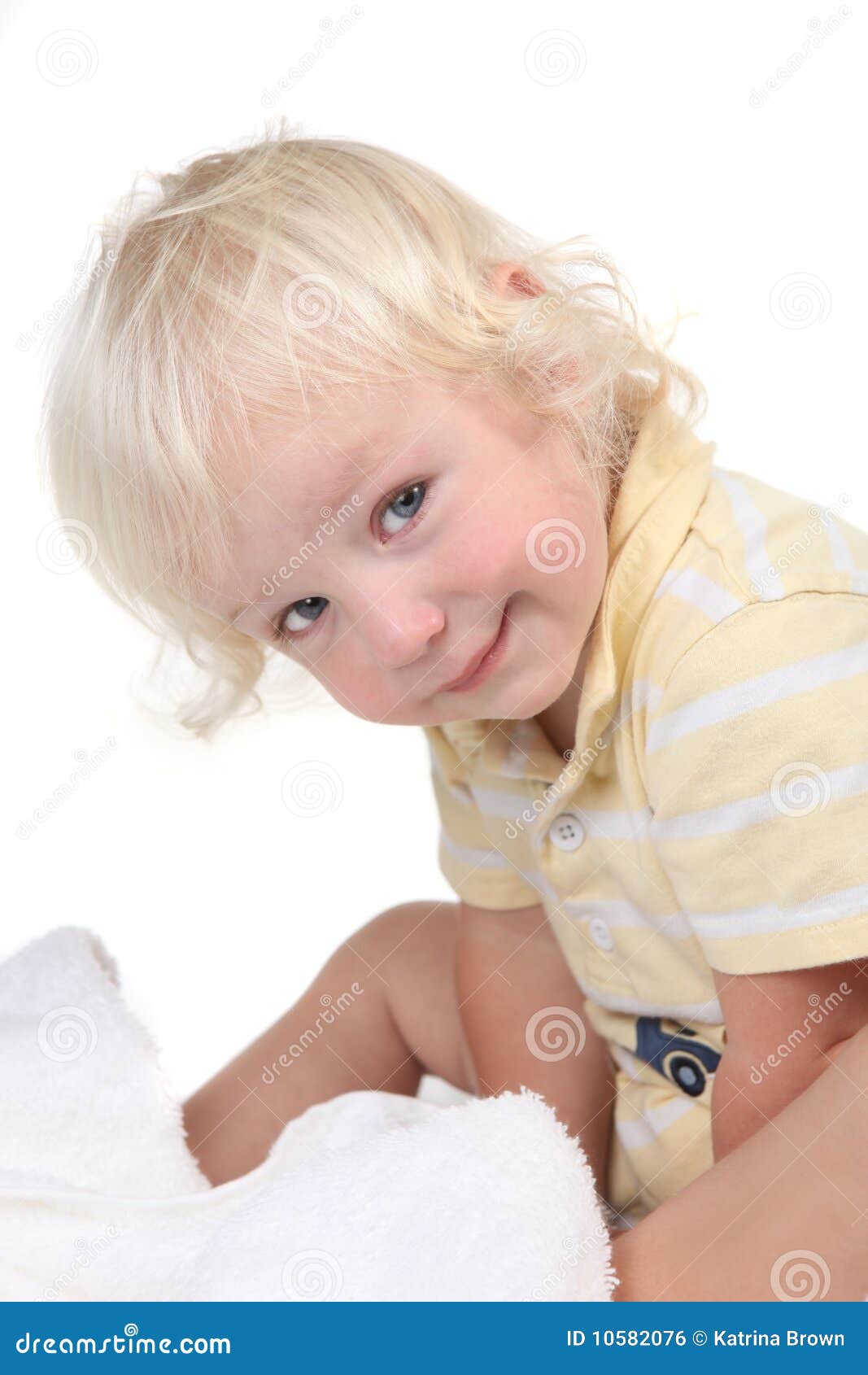 Baby Toddler Boy Looking at the Viewer Stock Photo - Image of child ...