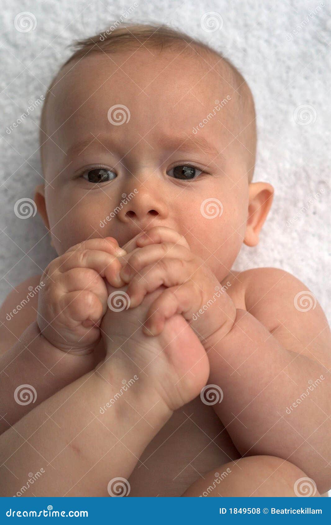 Baby Toes stock photo. Image of little, rosy, expressive - 1849508