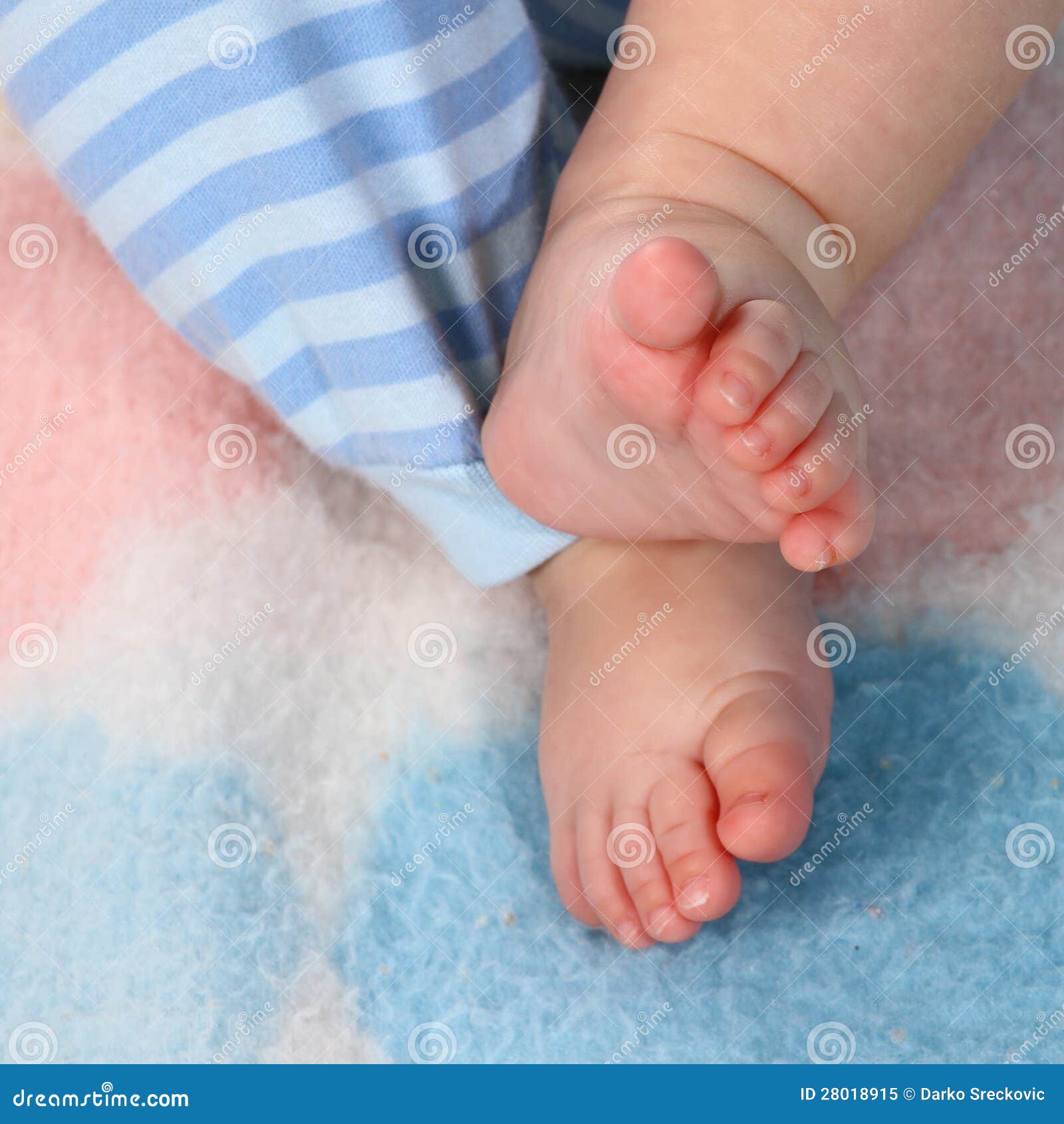 Baby toes stock image. Image of chubby, feet, blue, adorable - 28018915