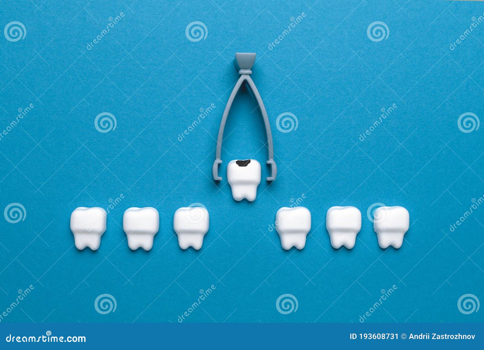 Baby Tooth Extraction. Surgery of Children`s Teeth, Concept Stock Image ...