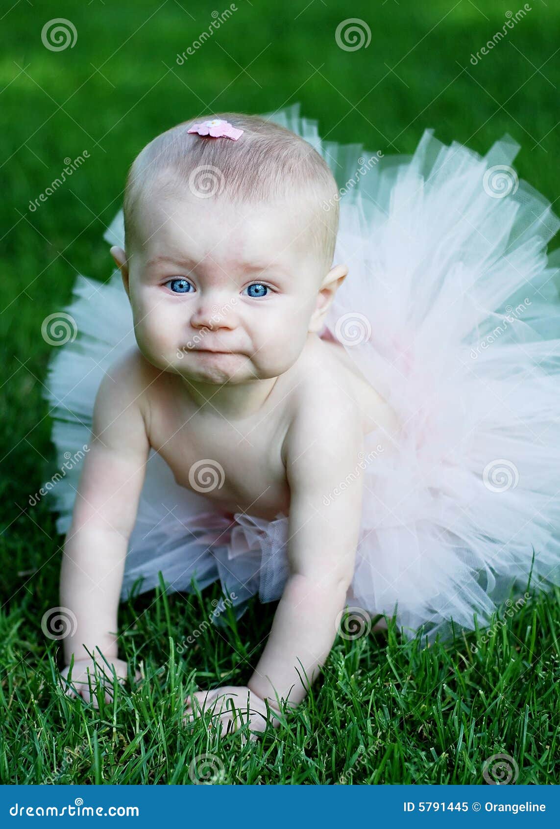 Baby with Tutu - vertical stock image. Image of lying - 5791445