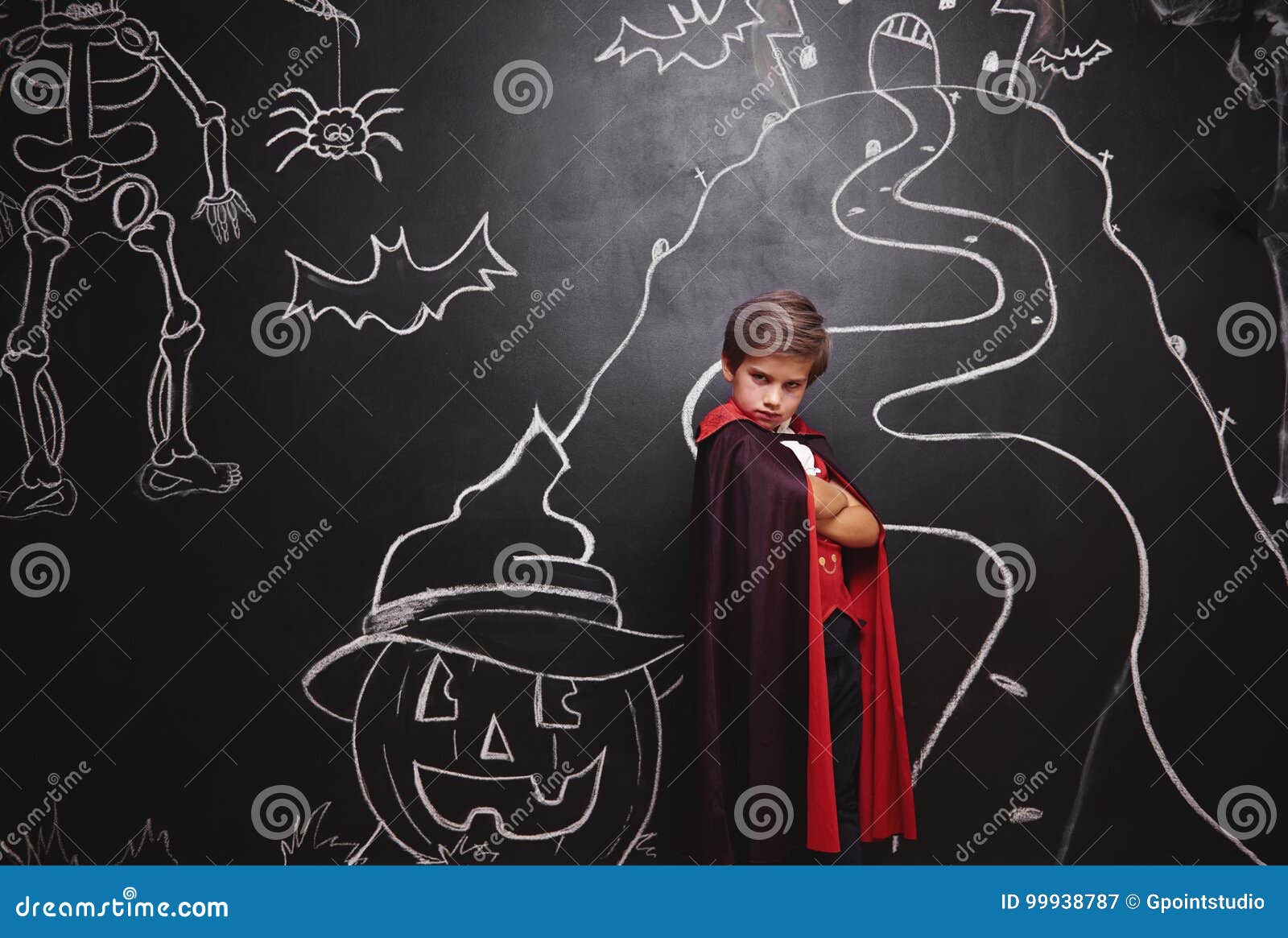 Baby vampire stock image. Image of face, spooky, making - 99938787