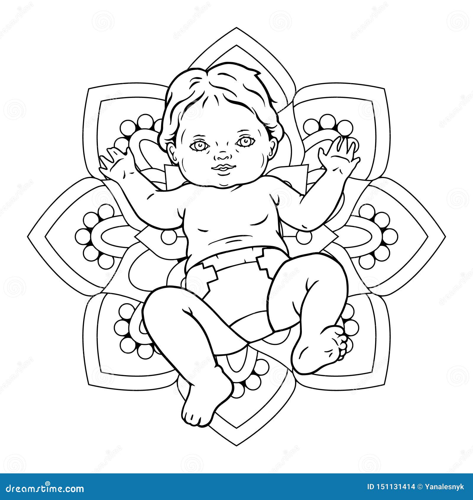 Set Of Isolated Child Drawings Vector Illustration | CartoonDealer.com ...