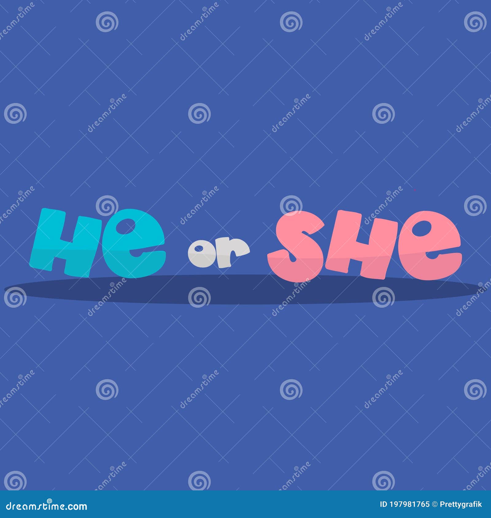 BABY he or she 13 stock vector. Illustration of vector - 197981765
