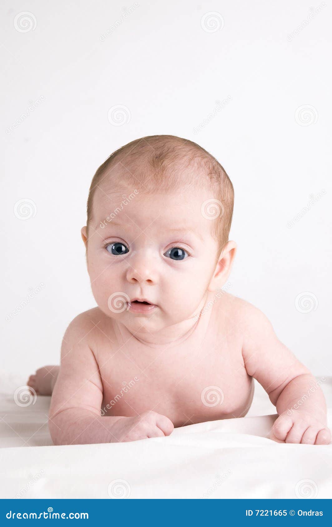 Baby watching curiously stock image. Image of baby, little - 7221665