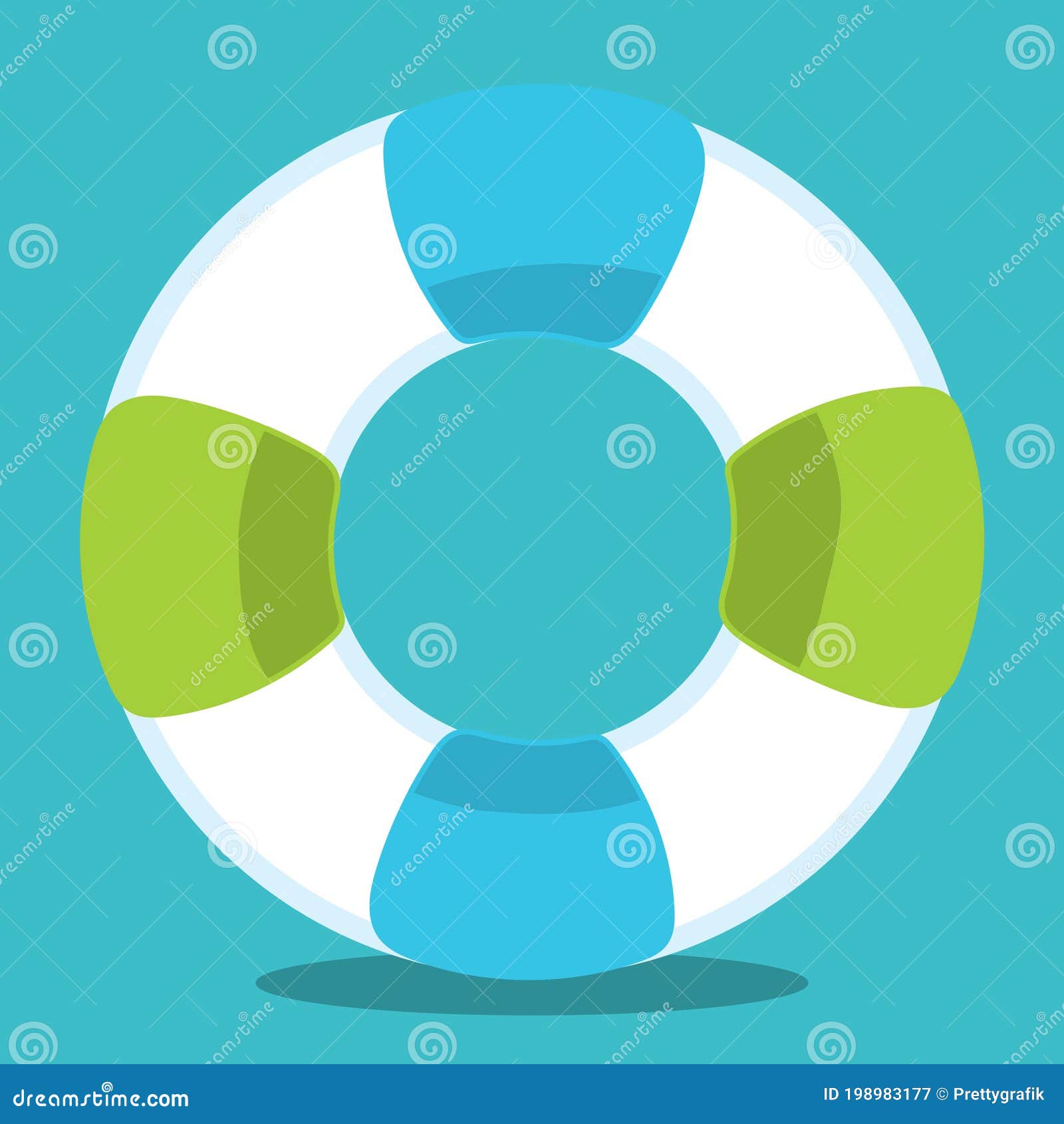 Floater Cartoon Colored Clipart Illustration | CartoonDealer.com #251069053