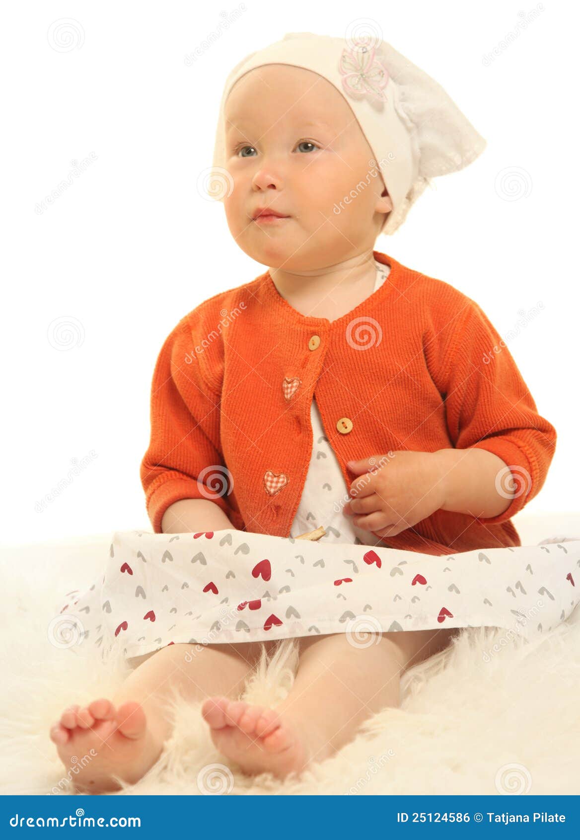 Baby on white stock photo. Image of child, white, newborn - 25124586