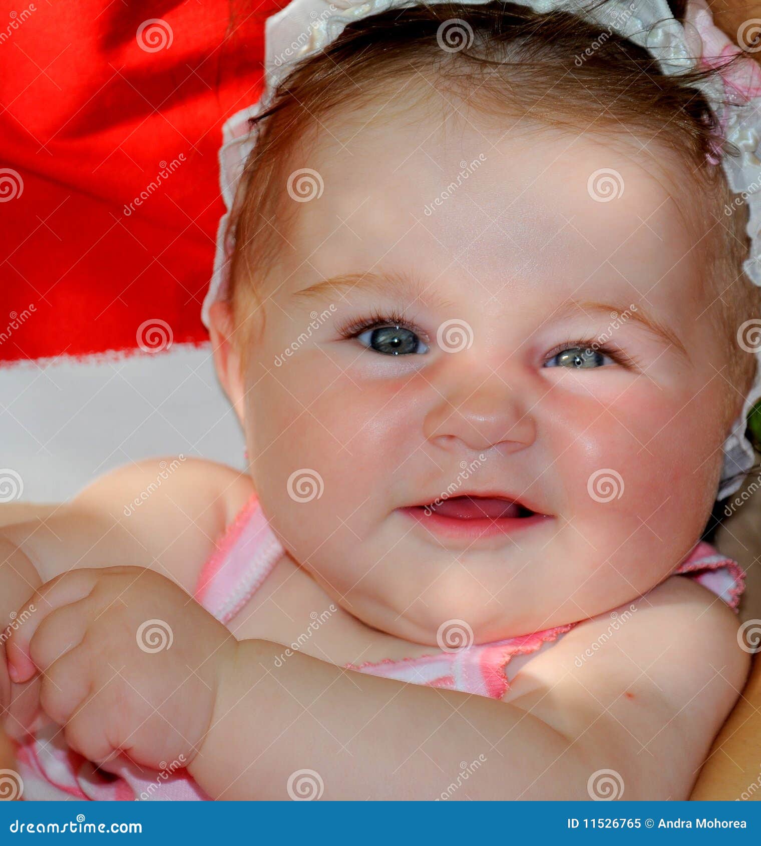 Baby wink stock image. Image of child, healthy, giggles - 11526765