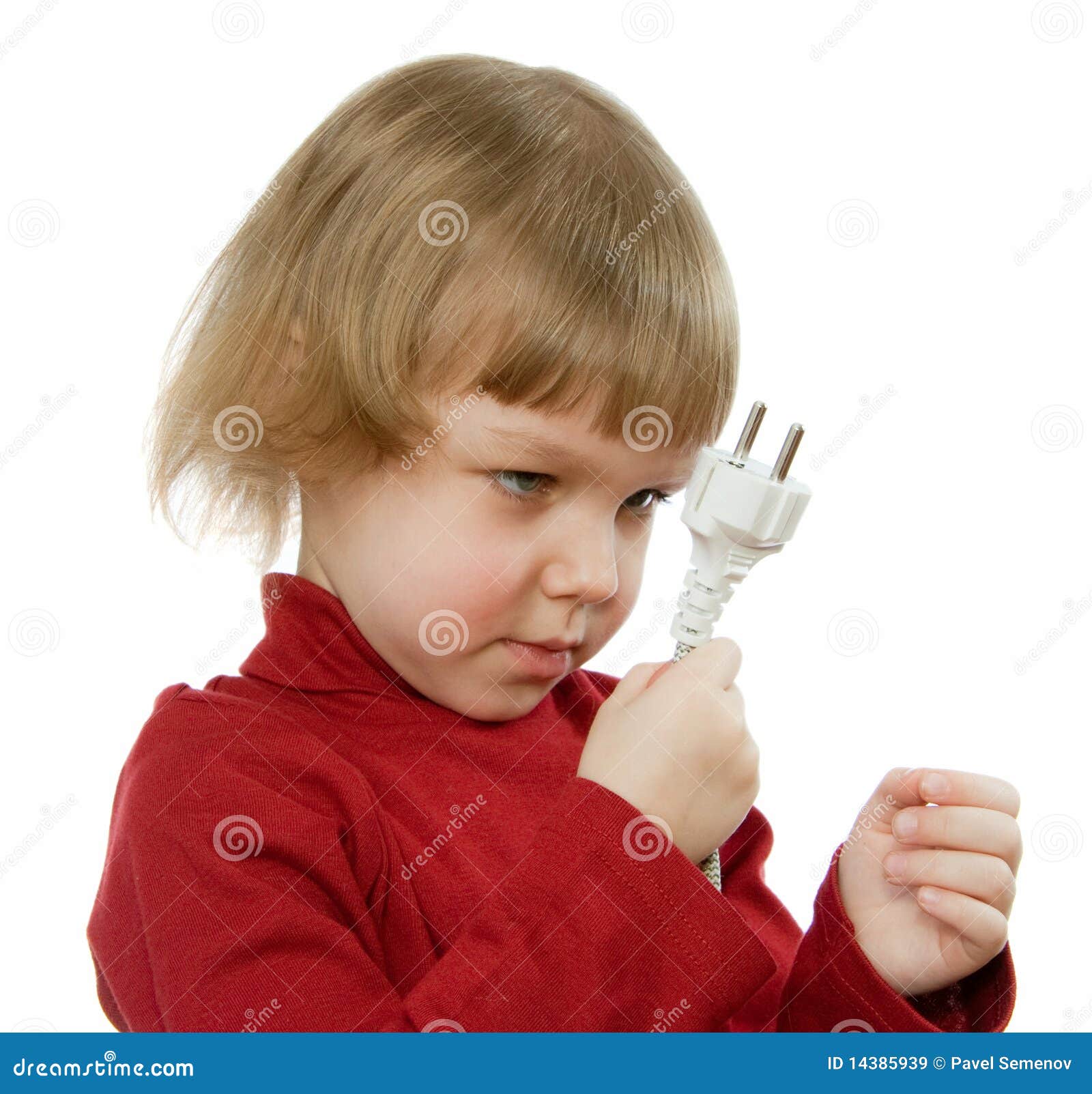Baby with wire stock image. Image of electricity, culture - 14385939
