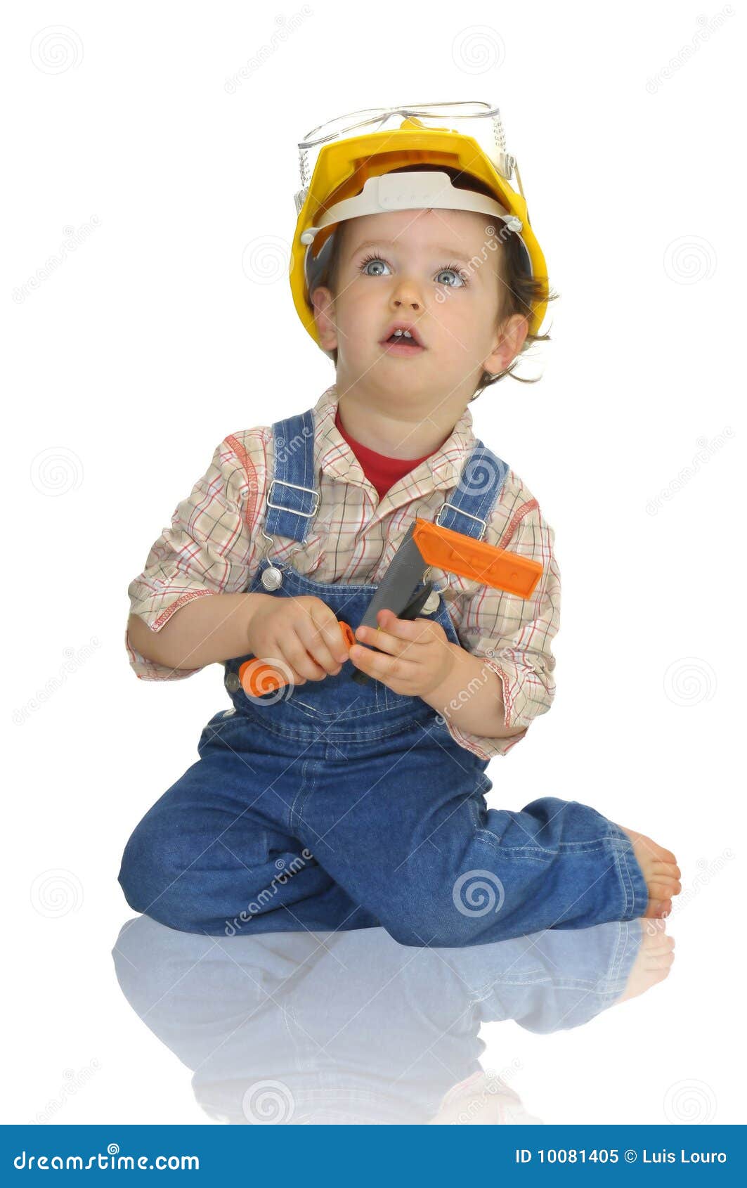 Baby worker stock image. Image of develop, business, play - 10081405
