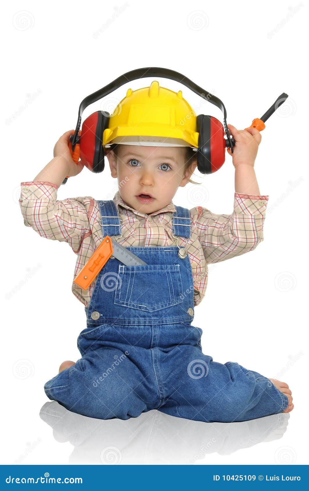 Baby worker stock image. Image of handy, design, home - 10425109
