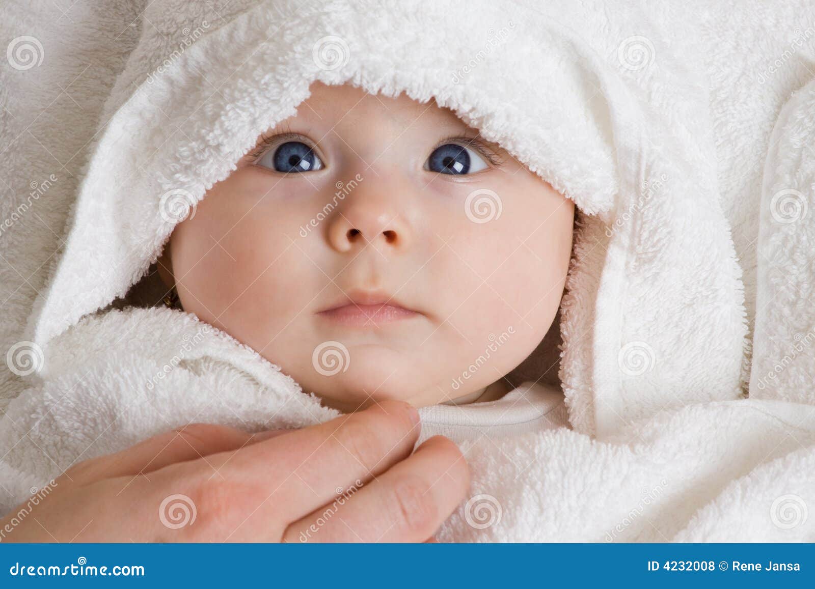 Babyface stock photo. Image of care, covered, look, infant - 4232008