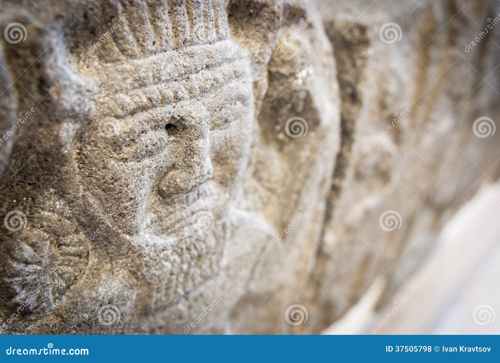 Babylonian Sculpture, Pergamon Museum, Berlin Stock Photo - Image of ...
