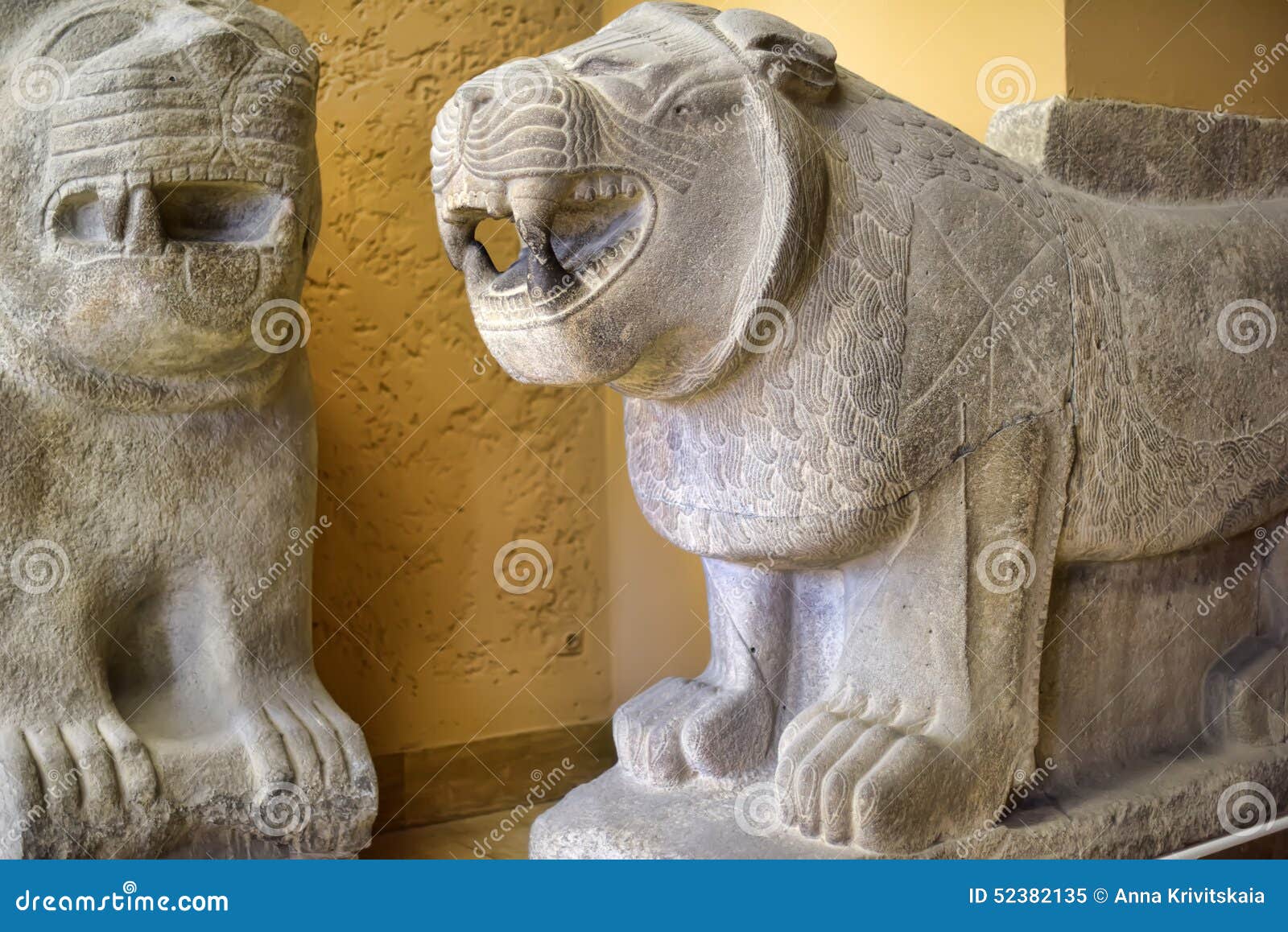 Babylonian Sculpture, Pergamon Museum, Berlin Editorial Image - Image ...