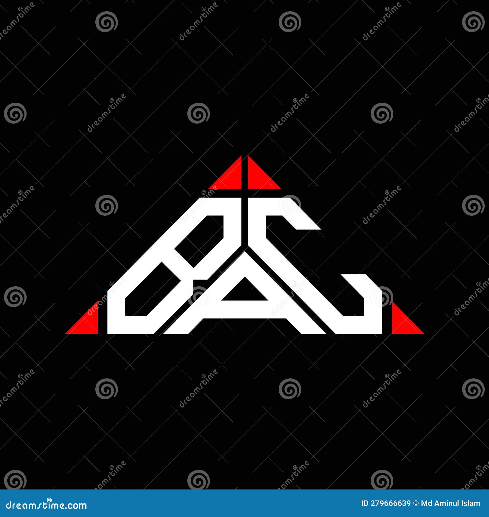 BAC Letter Logo Creative Design with Vector Graphic, BAC Simple and ...