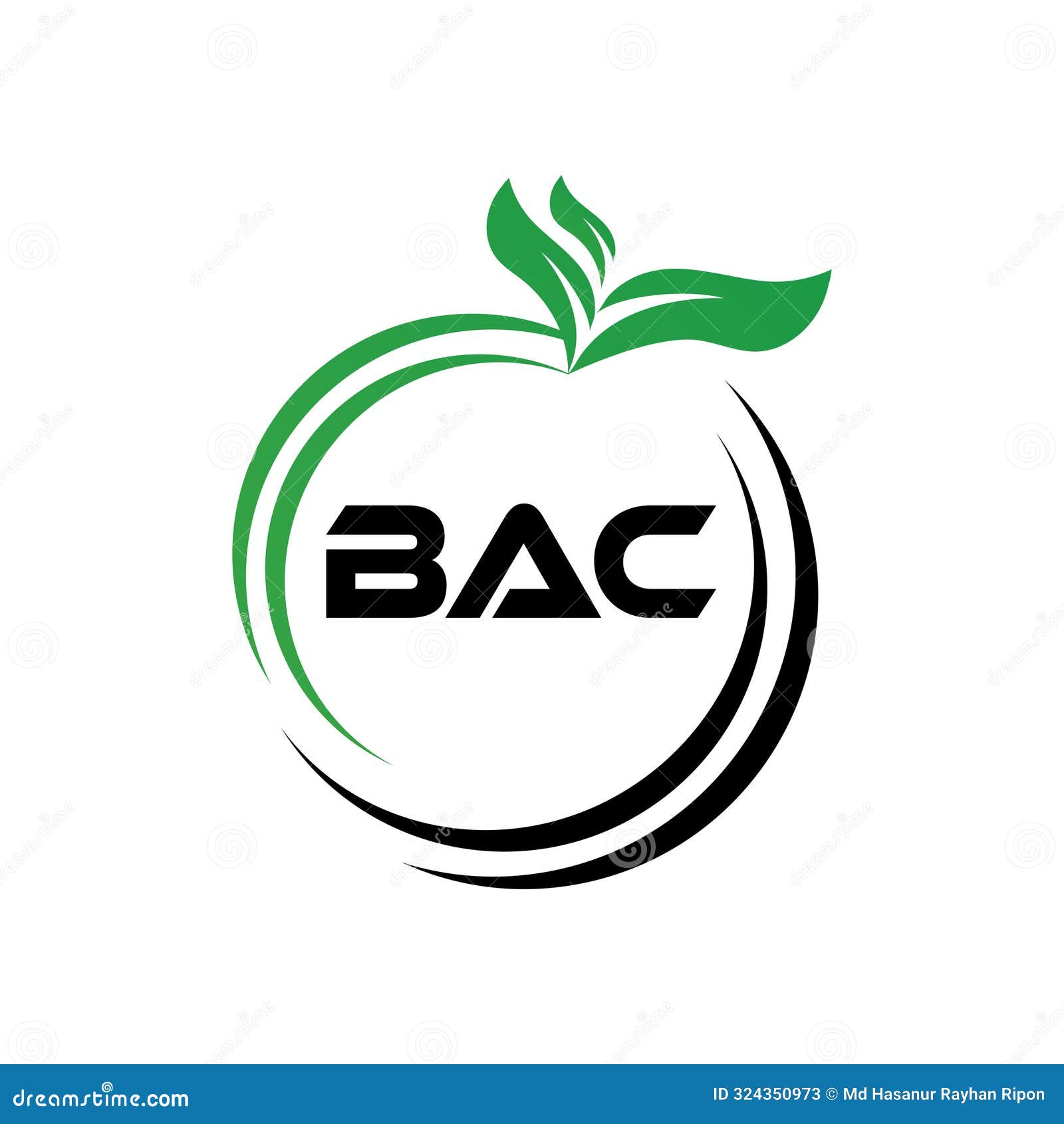 BAC Letter Logo Design. BAC Simple And Modern Monogram Logo. Abstract ...
