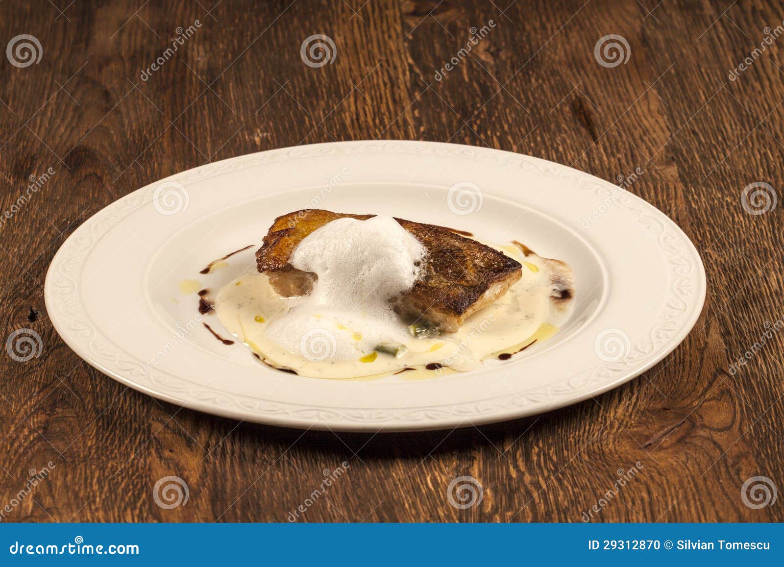 Bacalao Spanish Fish Fillet Stock Photo - Image of dish, traditional ...