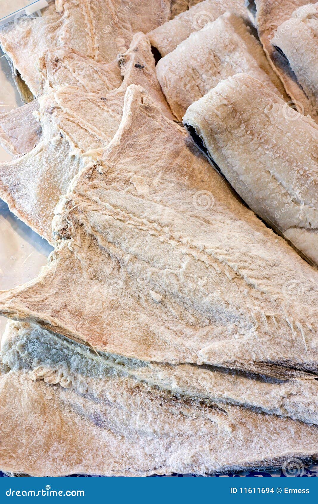 Bacalhau salgado secado foto de stock. Imagem de bacalhau - 11611694
