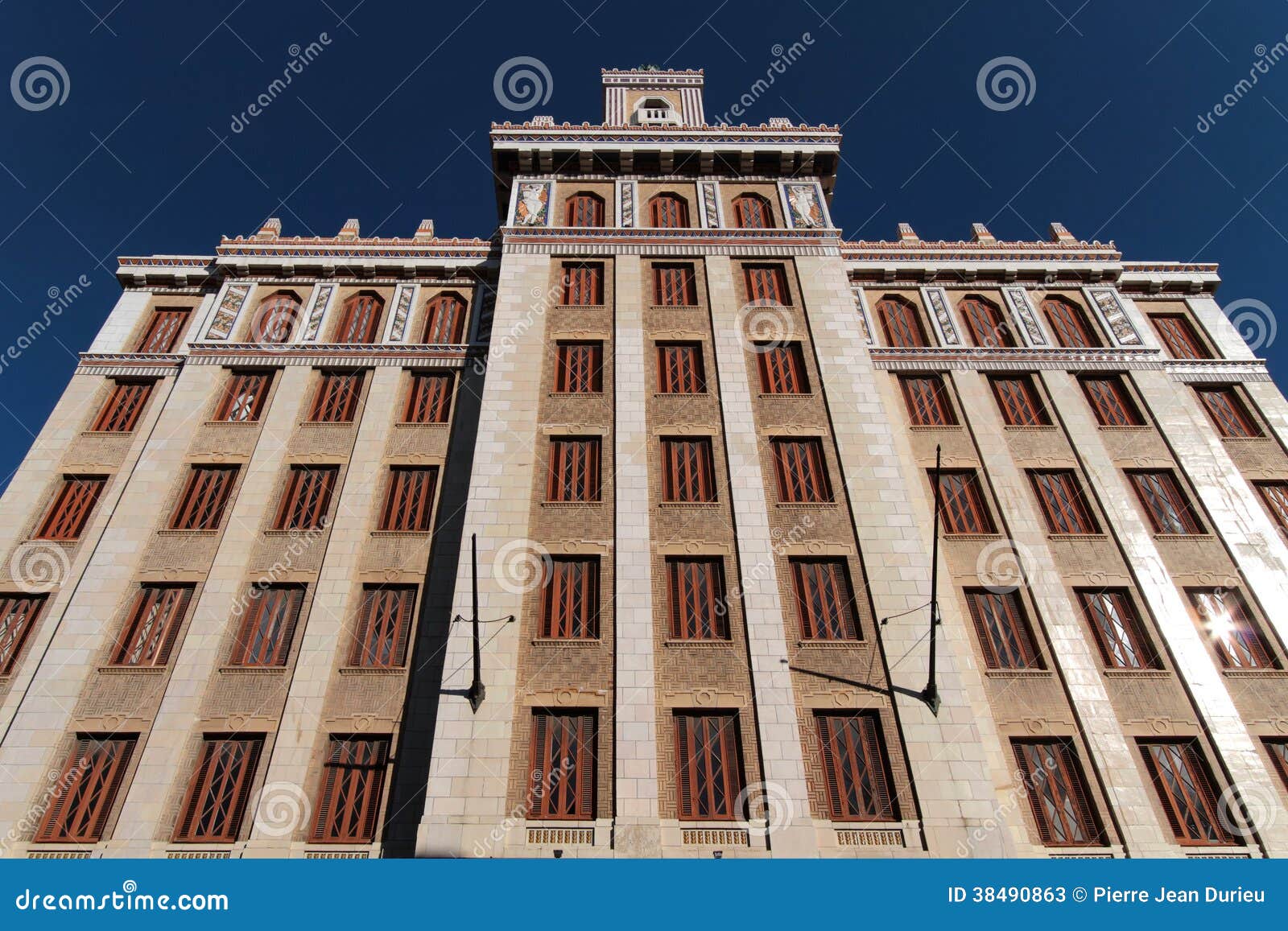 Bacardi Building in Havana stock image. Image of famous - 38490863