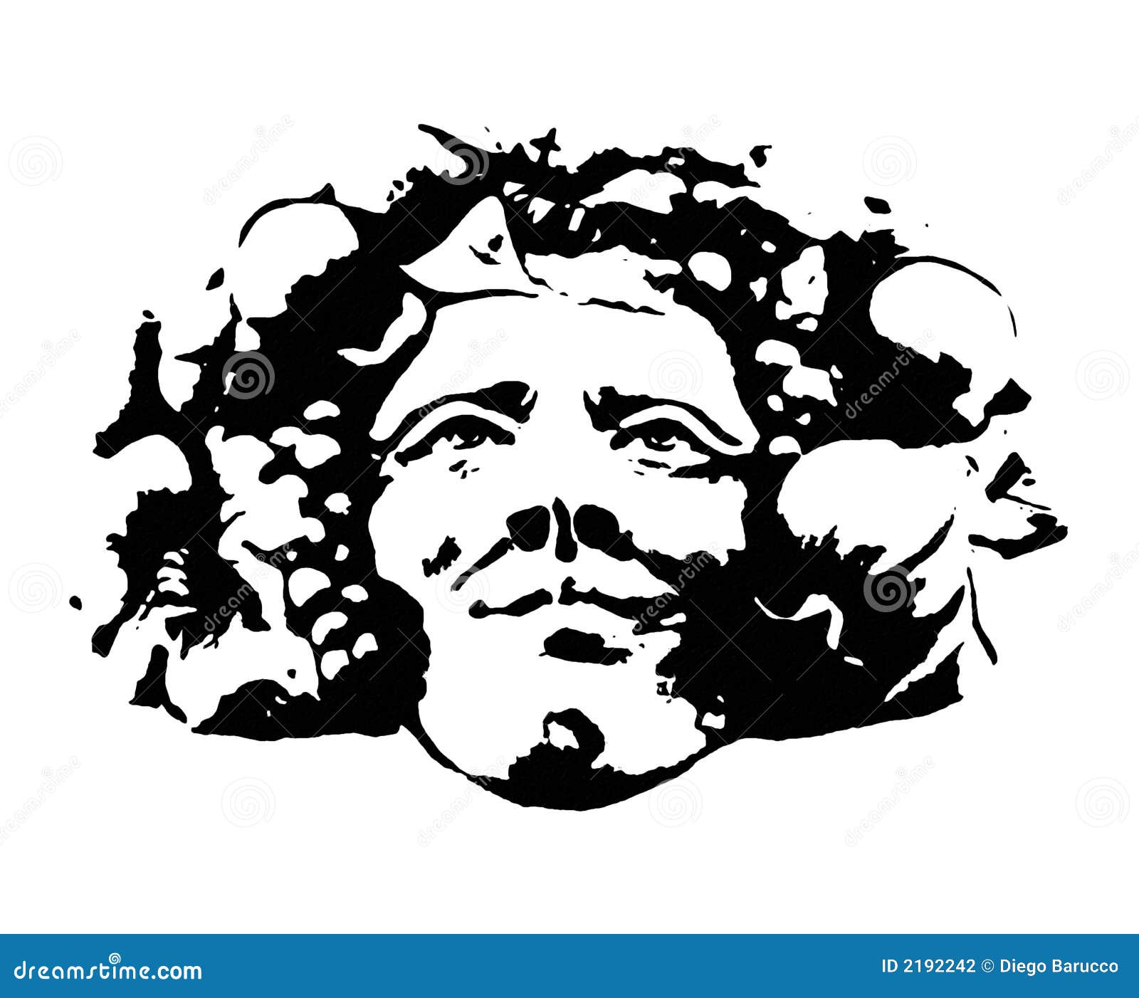 Bacchus (Dionysus) stock illustration. Illustration of dionysus - 2192242