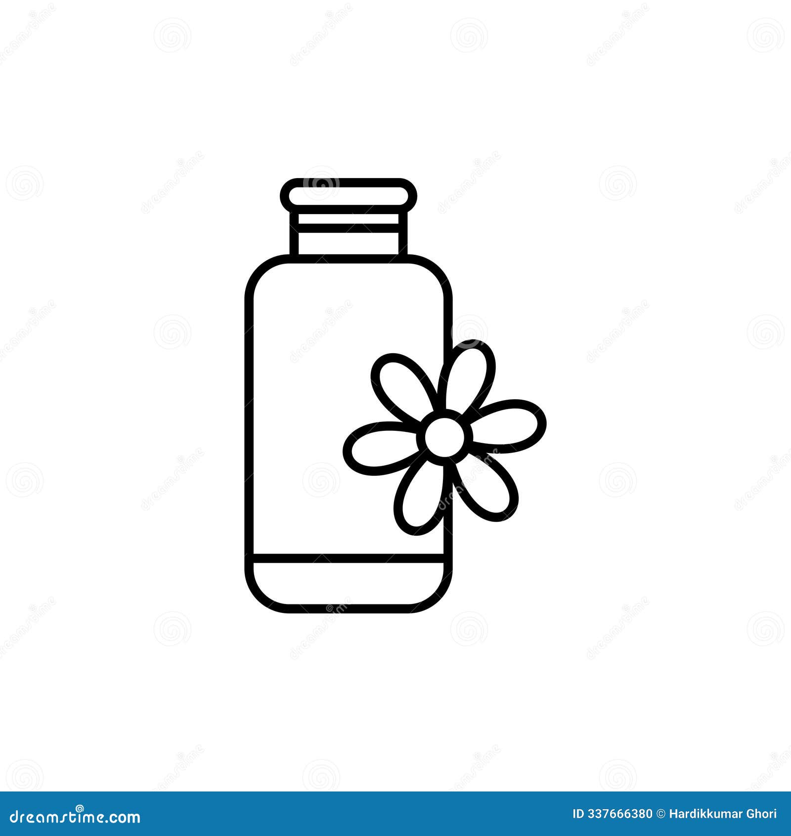 Bach Flowers Icon Set. Bloom Oil Vector Symbol Stock Vector ...