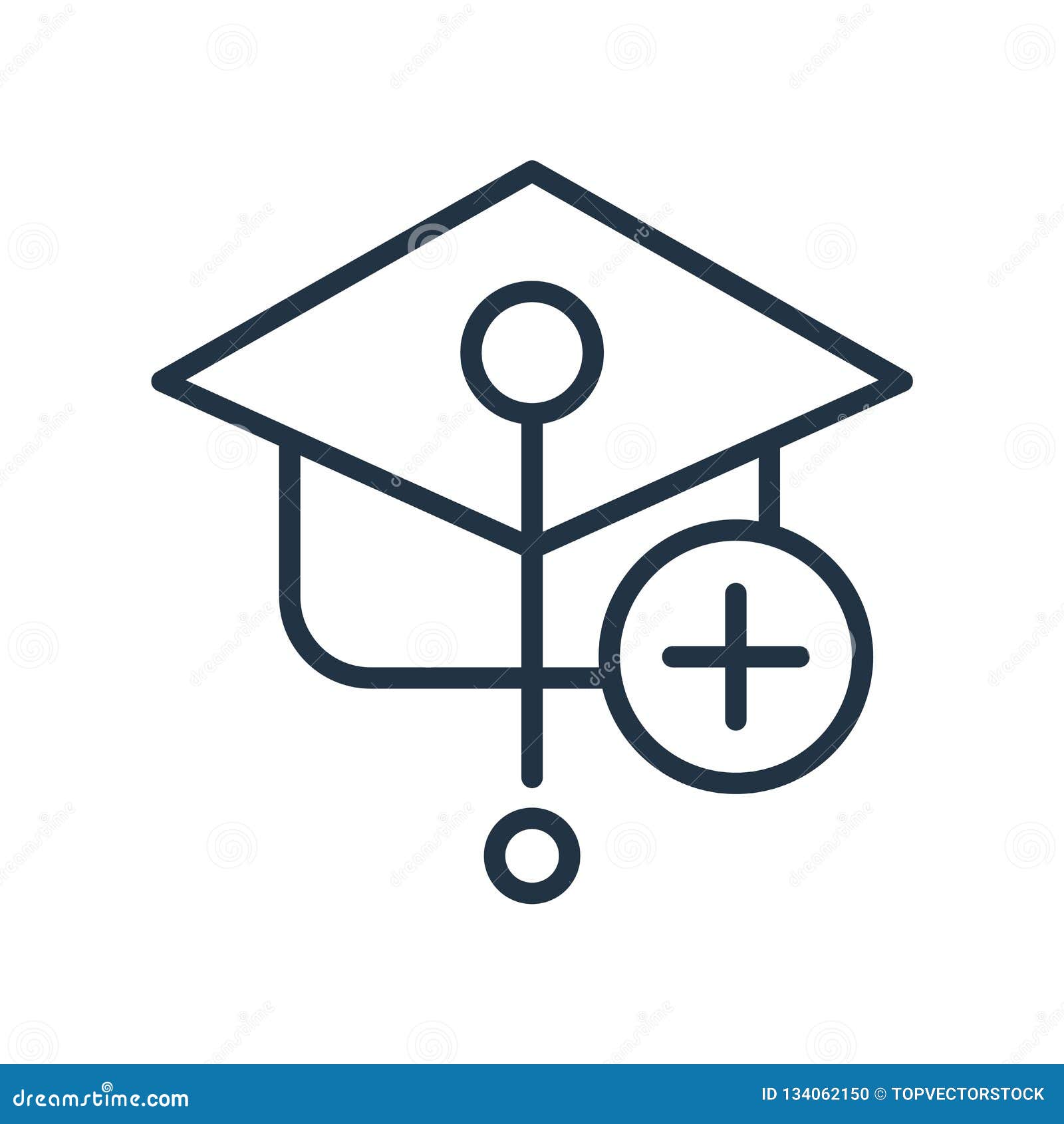 Bachelor Icon Vector Isolated on White Background, Bachelor Sign Stock ...