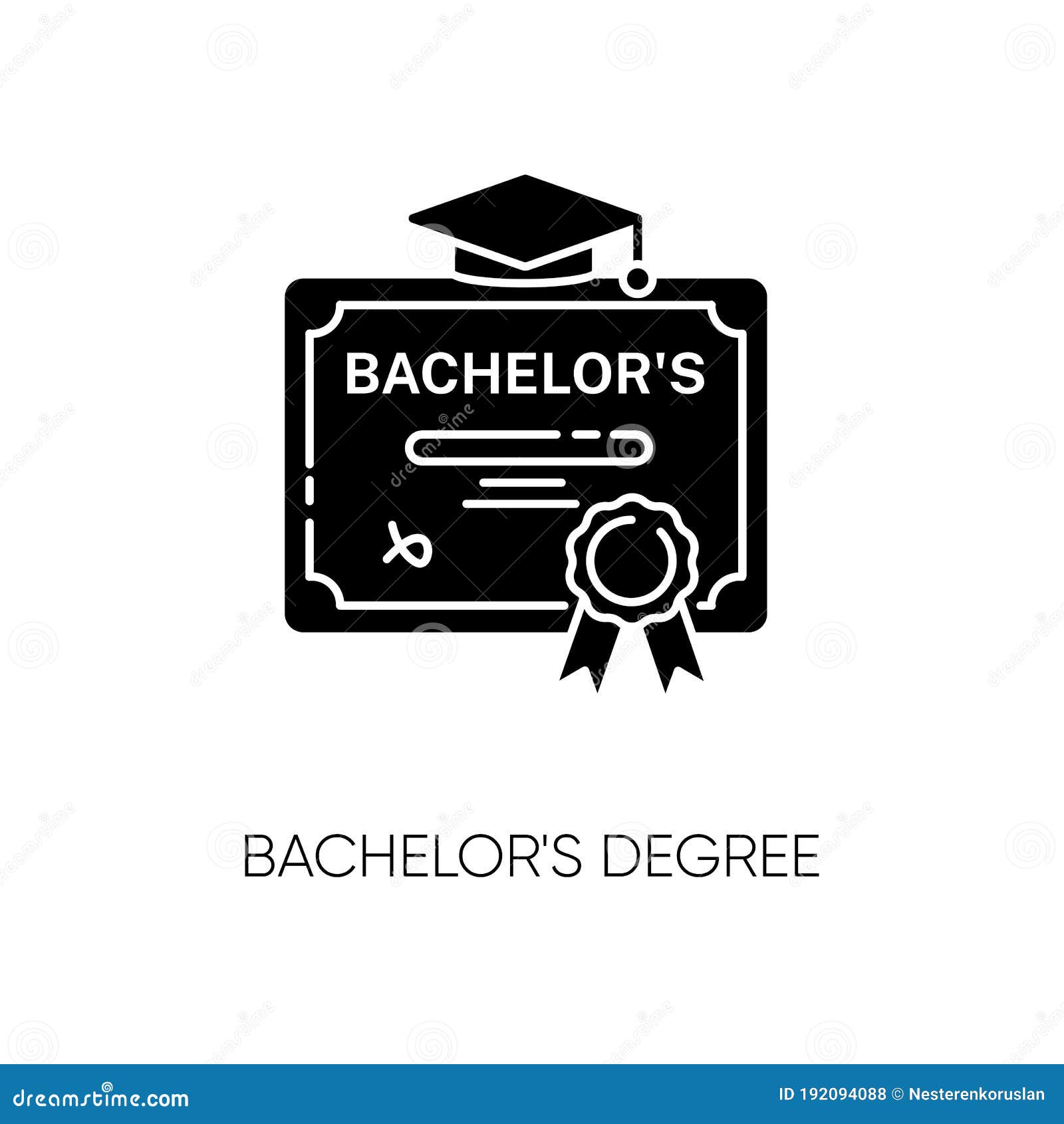 Bachelors Degree Pixel Perfect Linear Icon Cartoon Vector ... Bachelors Degree Pixel Perfect Linear Icon Cartoon Vector ...