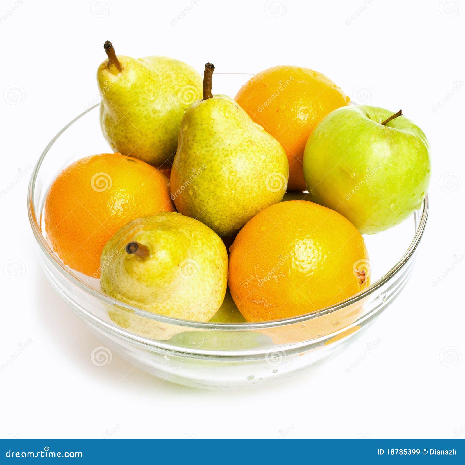 Bacia com frutas imagem de stock. Imagem de objeto, mistura - 18785399