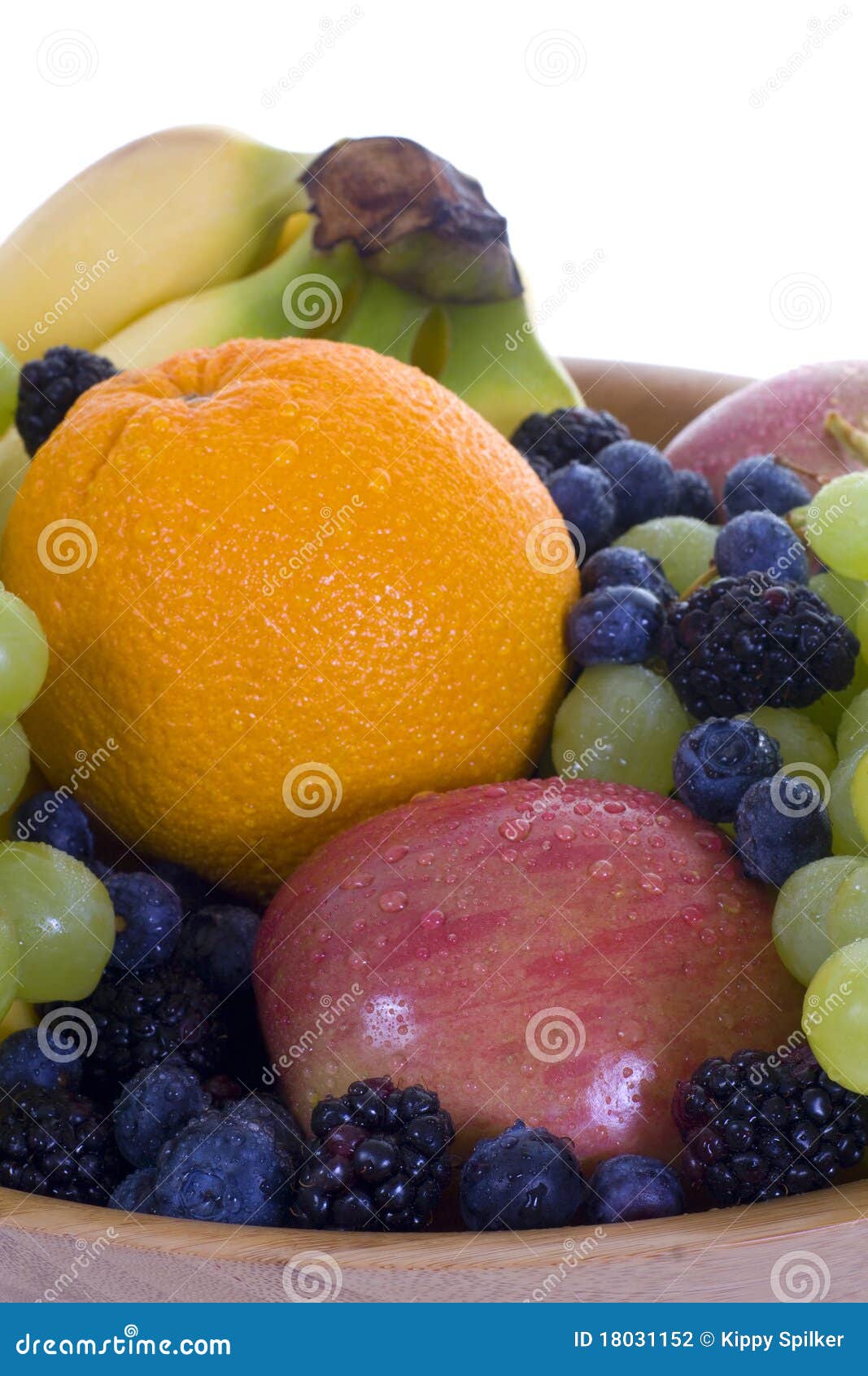 Bacia de fruta 3 foto de stock. Imagem de bambu, bacia - 18031152