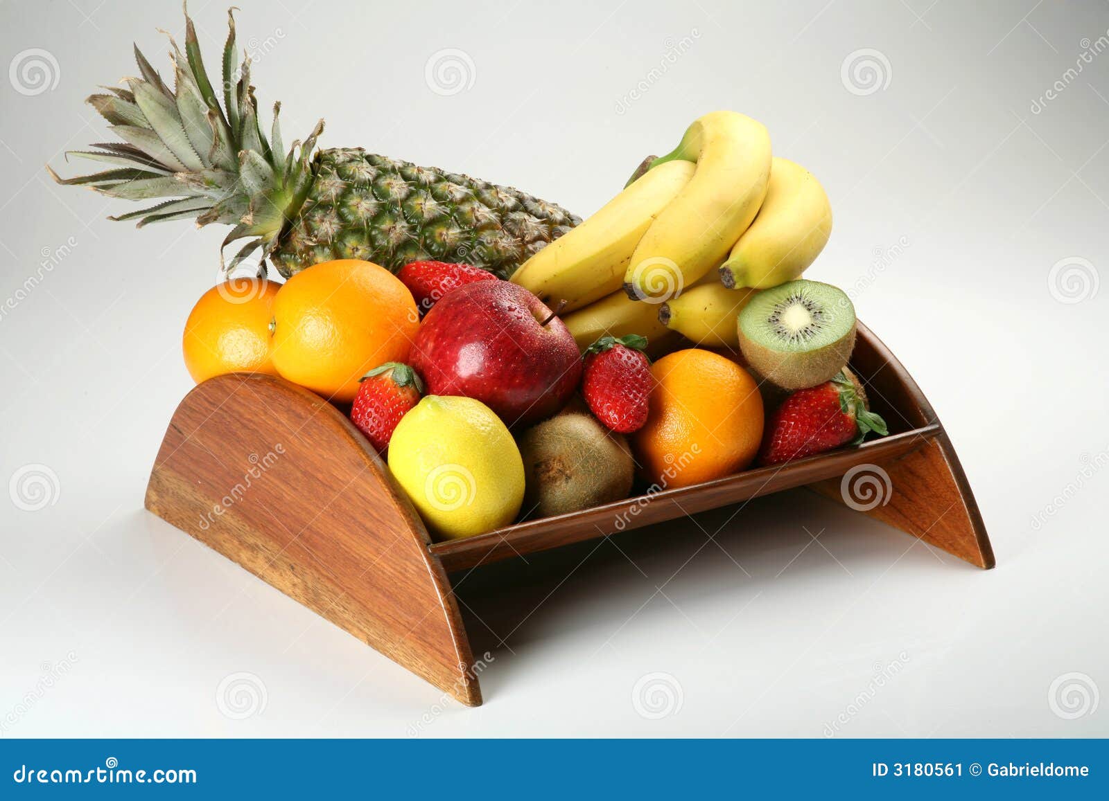 Bacia De Fruta Com Frutas Frescas Imagem de Stock - Imagem de pomar ...