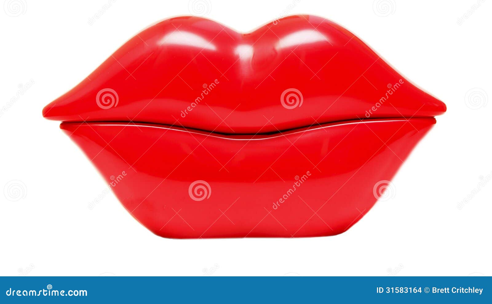 Bacio Rosso Ciliegia Delle Labbra Fotografia Stock - Immagine di sfondo ...