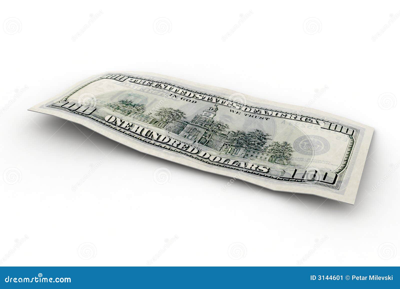 Back of 100 us dollars stock image. Image of currency - 3144601