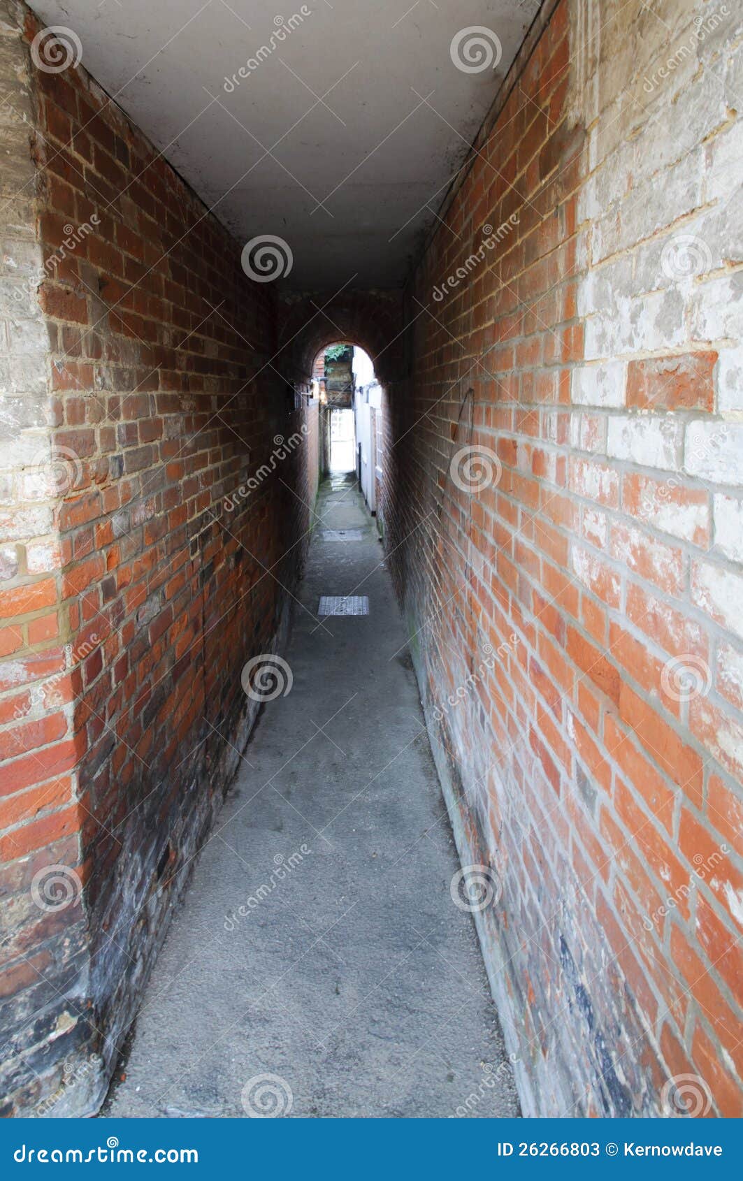 Back Alley stock image. Image of narrow, geological, spooky - 26266803
