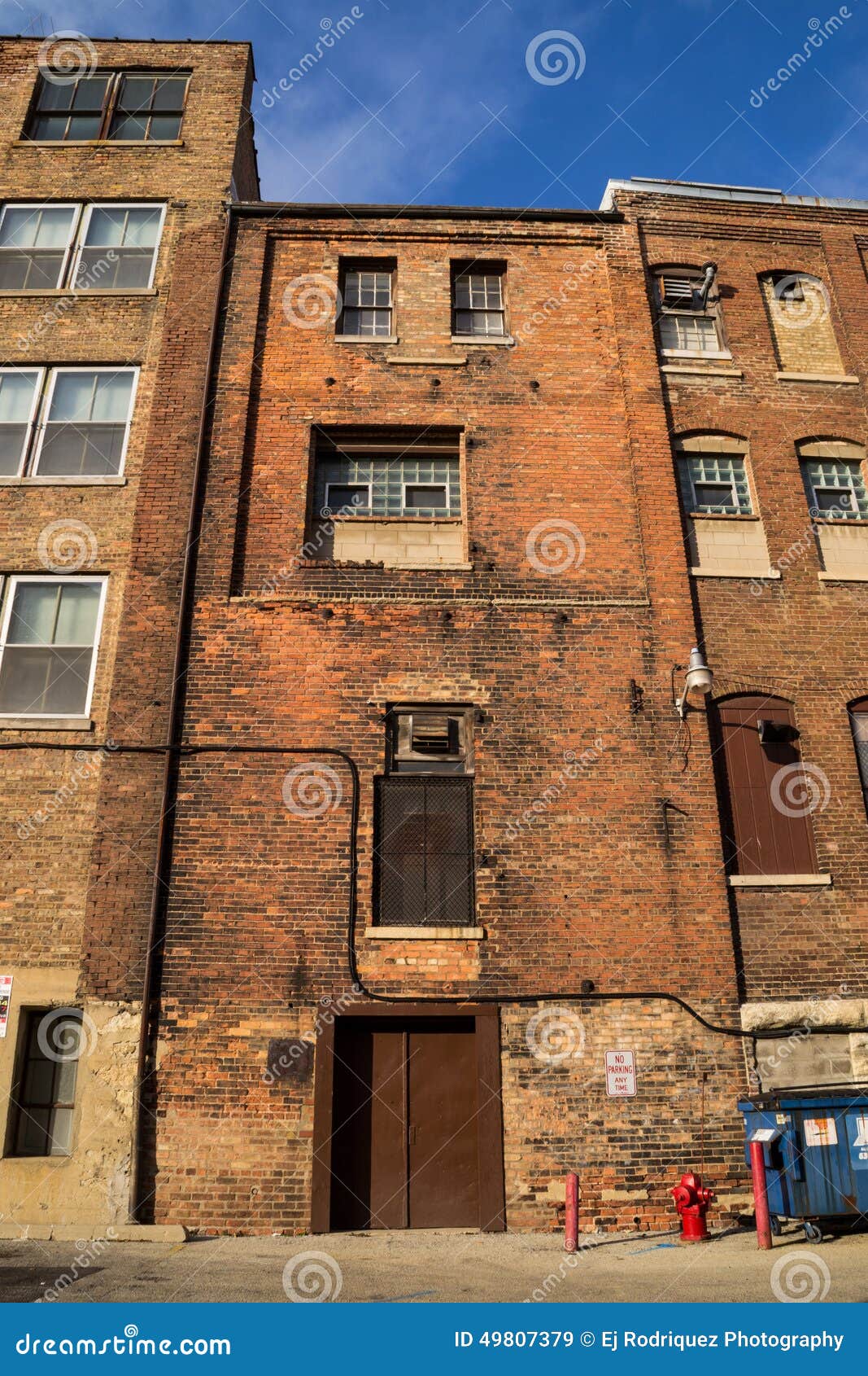 Back alley. stock image. Image of house, back, alley - 49807379