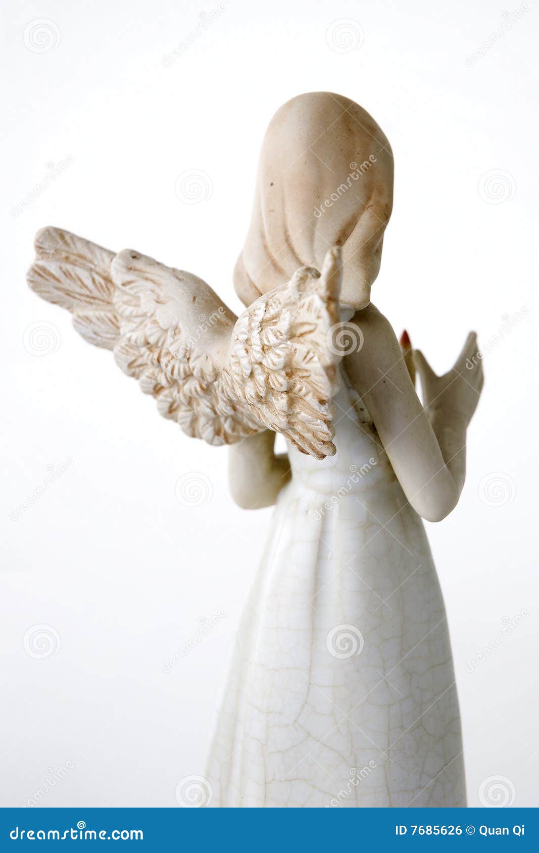 Back of angel stock photo. Image of tranquility, spread - 7685626