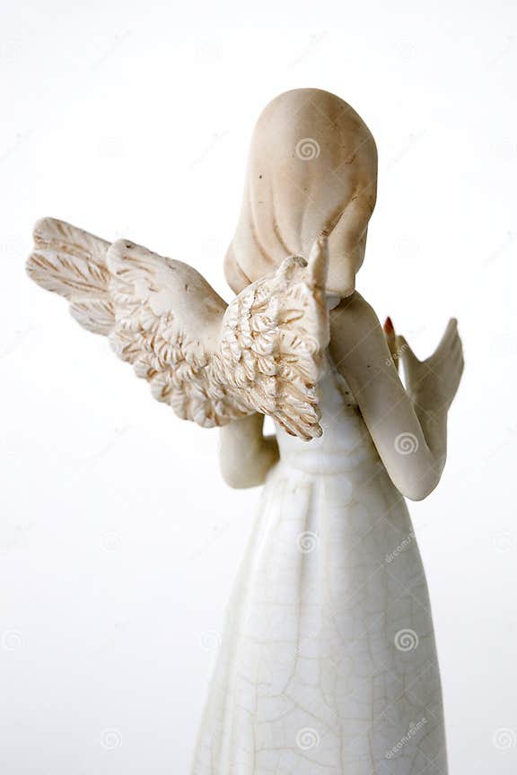 Back of angel stock photo. Image of tranquility, spread - 7685626