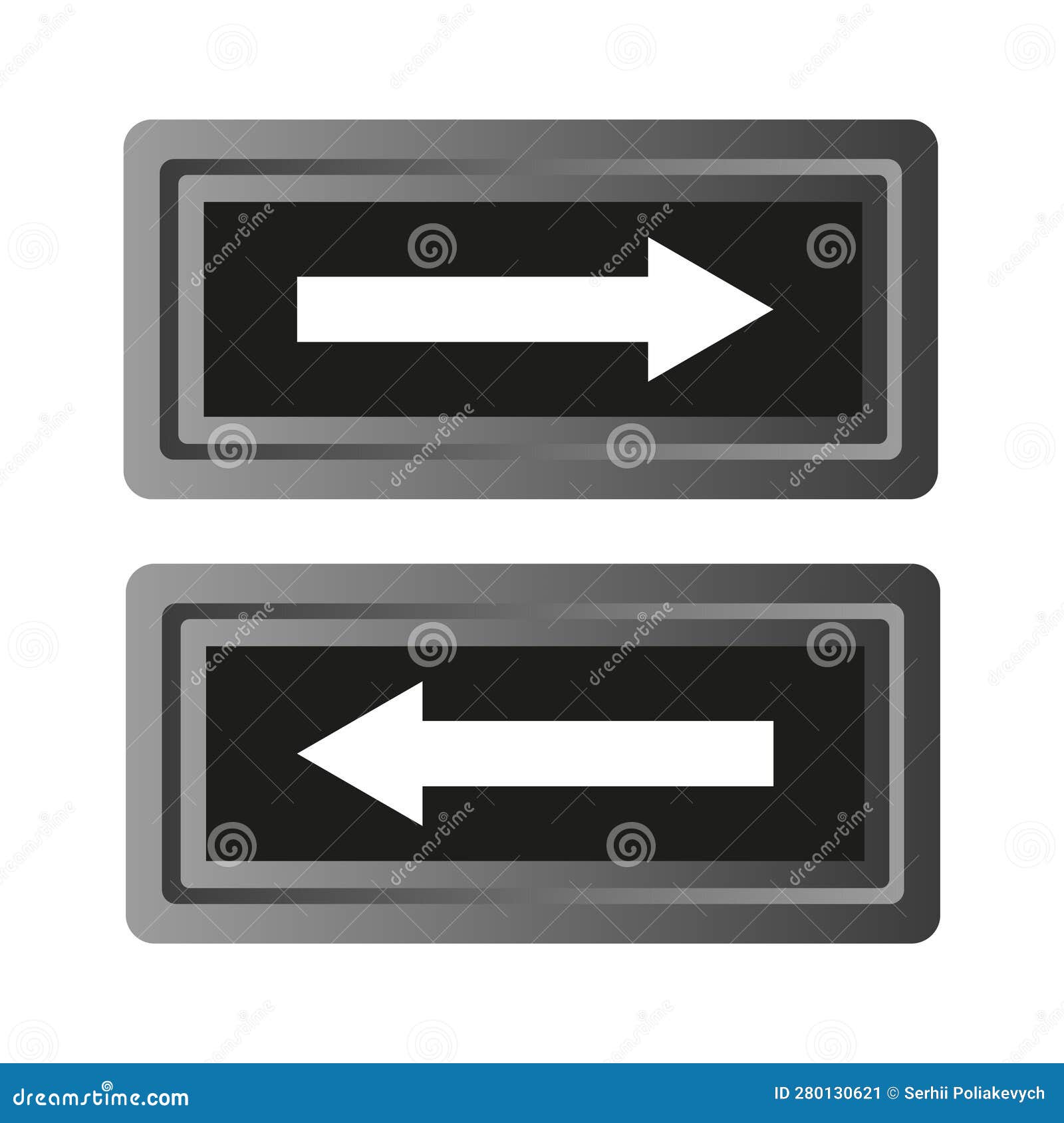 Back Arrow Icon. Vector Illustration. Stock Image Stock Vector ...