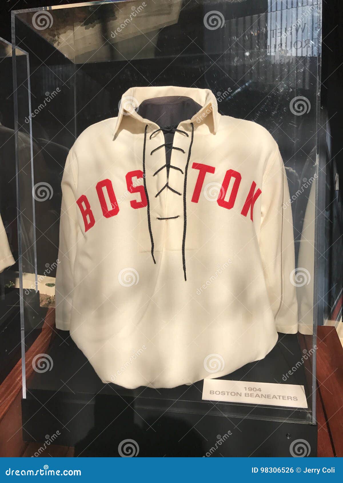 Boston Beaneaters Jersey editorial photo. Image of replica - 98306526