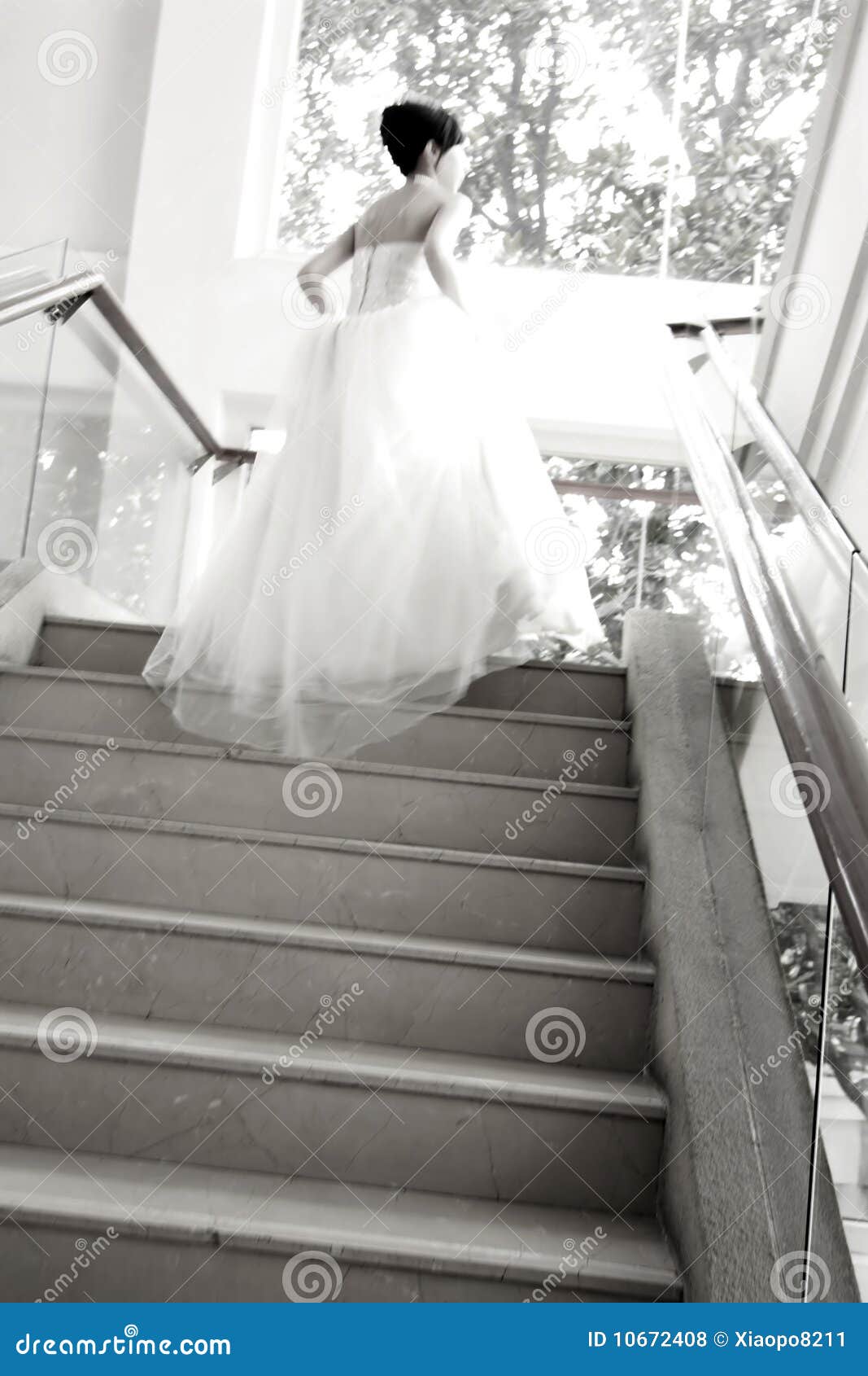 Back of bride stock photo. Image of portrait, relationship - 10672408