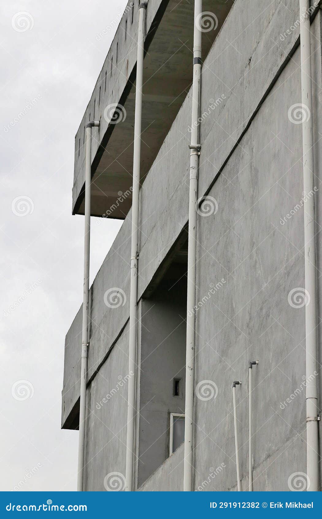 Back of the Building stock photo. Image of architecture - 291912382