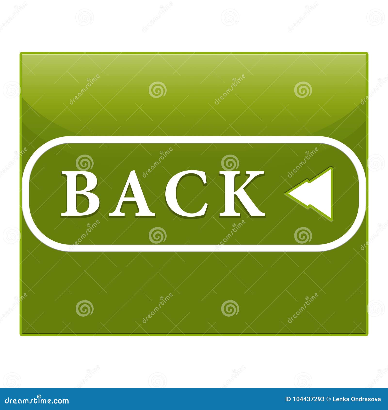 Back button stock illustration. Illustration of black - 104437293