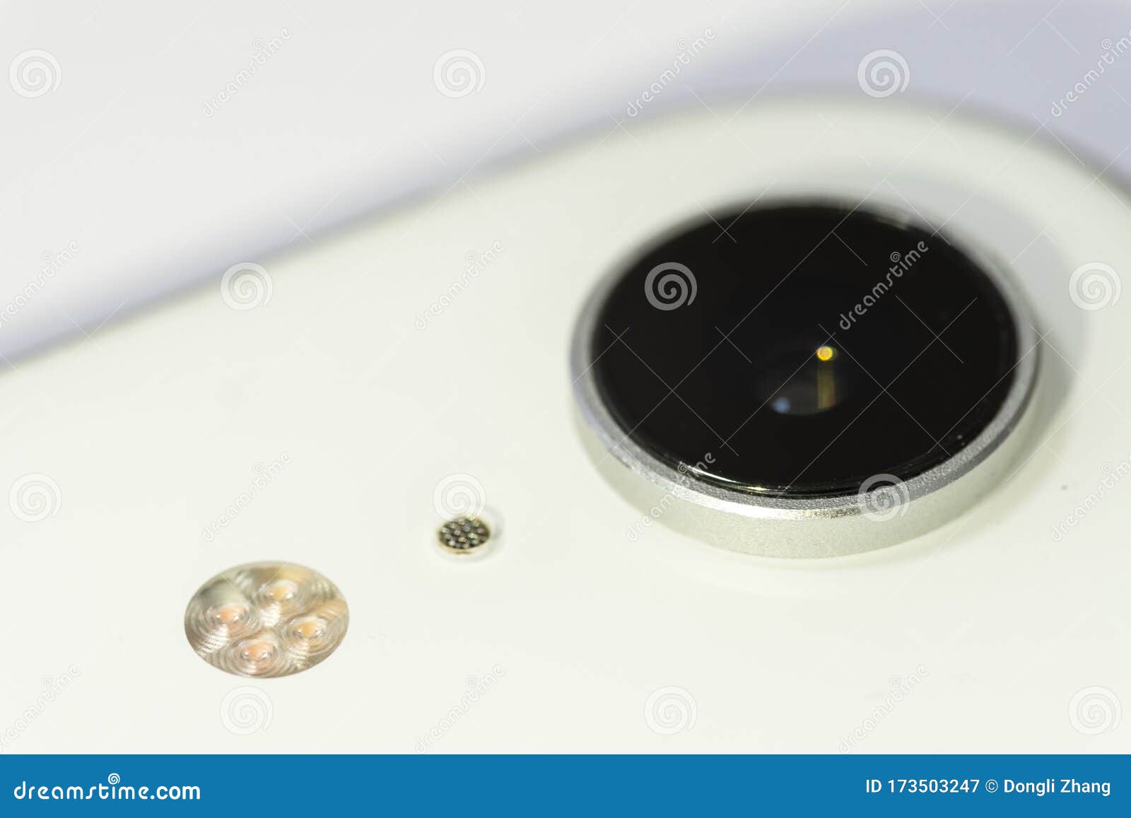 Back Camera and Flash of Hand Phone Background Stock Image - Image of ...