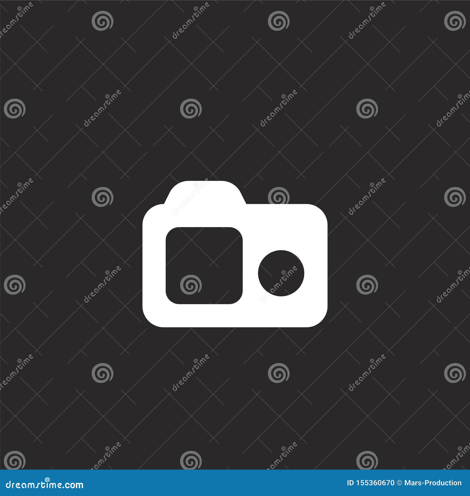 Back Camera Icon. Filled Back Camera Icon for Website Design and Mobile ...