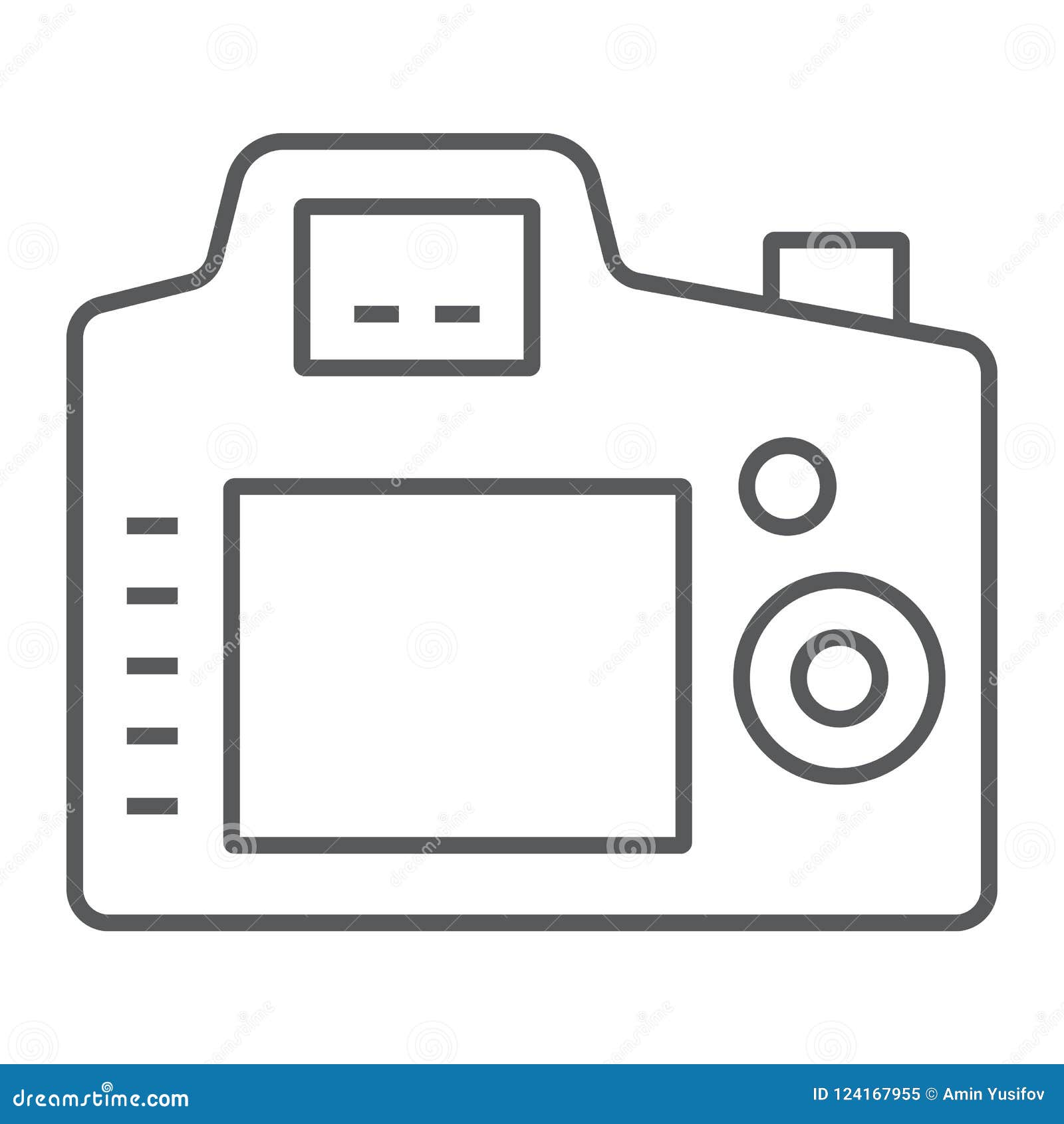 Back Camera Thin Line Icon, Electronic and Device Stock Vector ... Back Camera Thin Line Icon, Electronic and Device Stock Vector ...