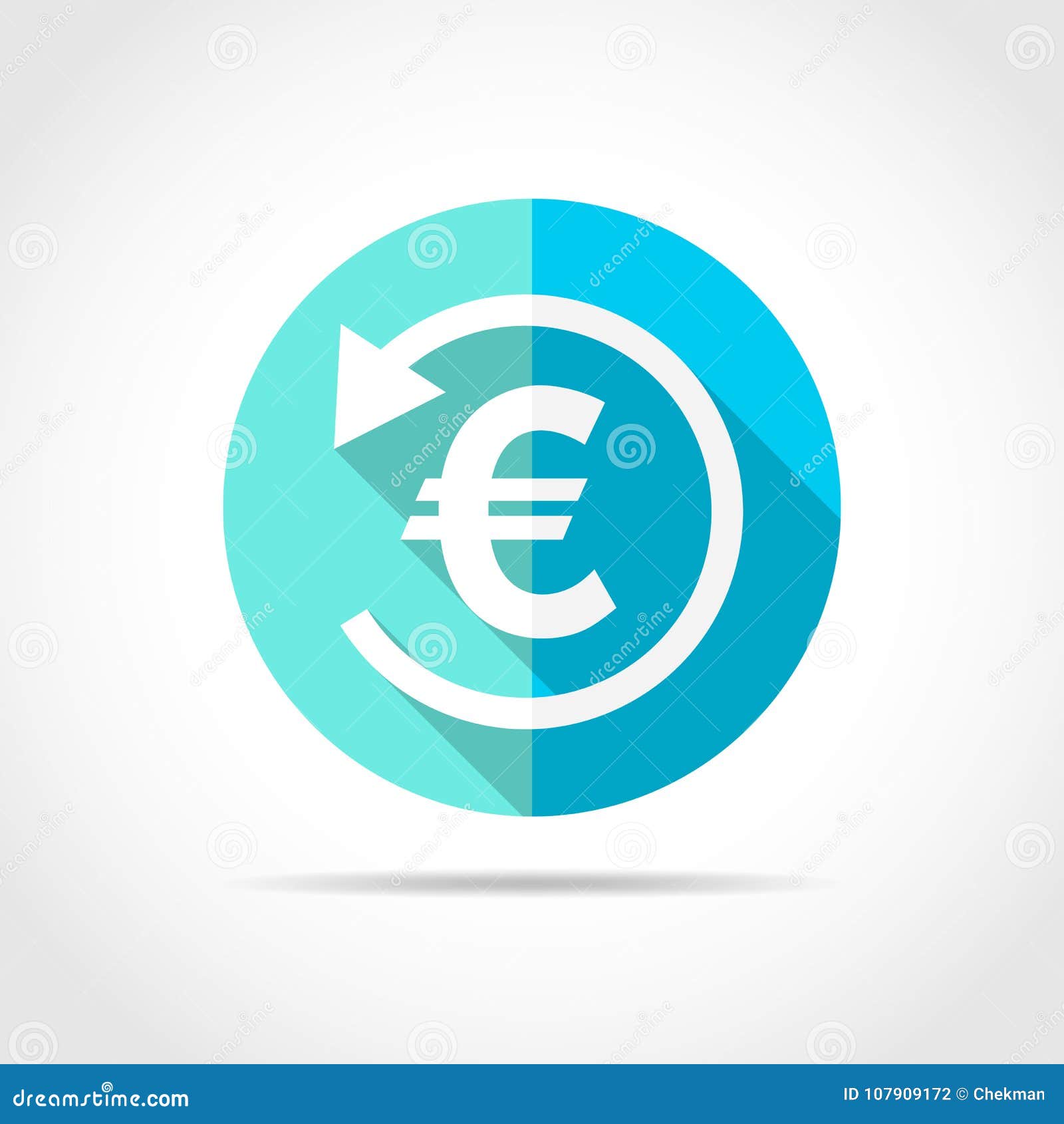 Back Cash Icon. Vector Illustration. Stock Illustration - Illustration ...