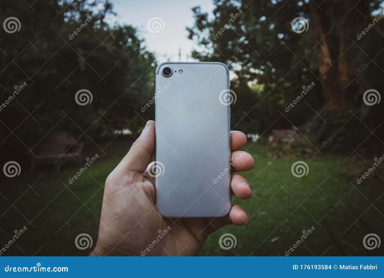 Back of cell phone stock photo. Image of cell, nature - 176193584